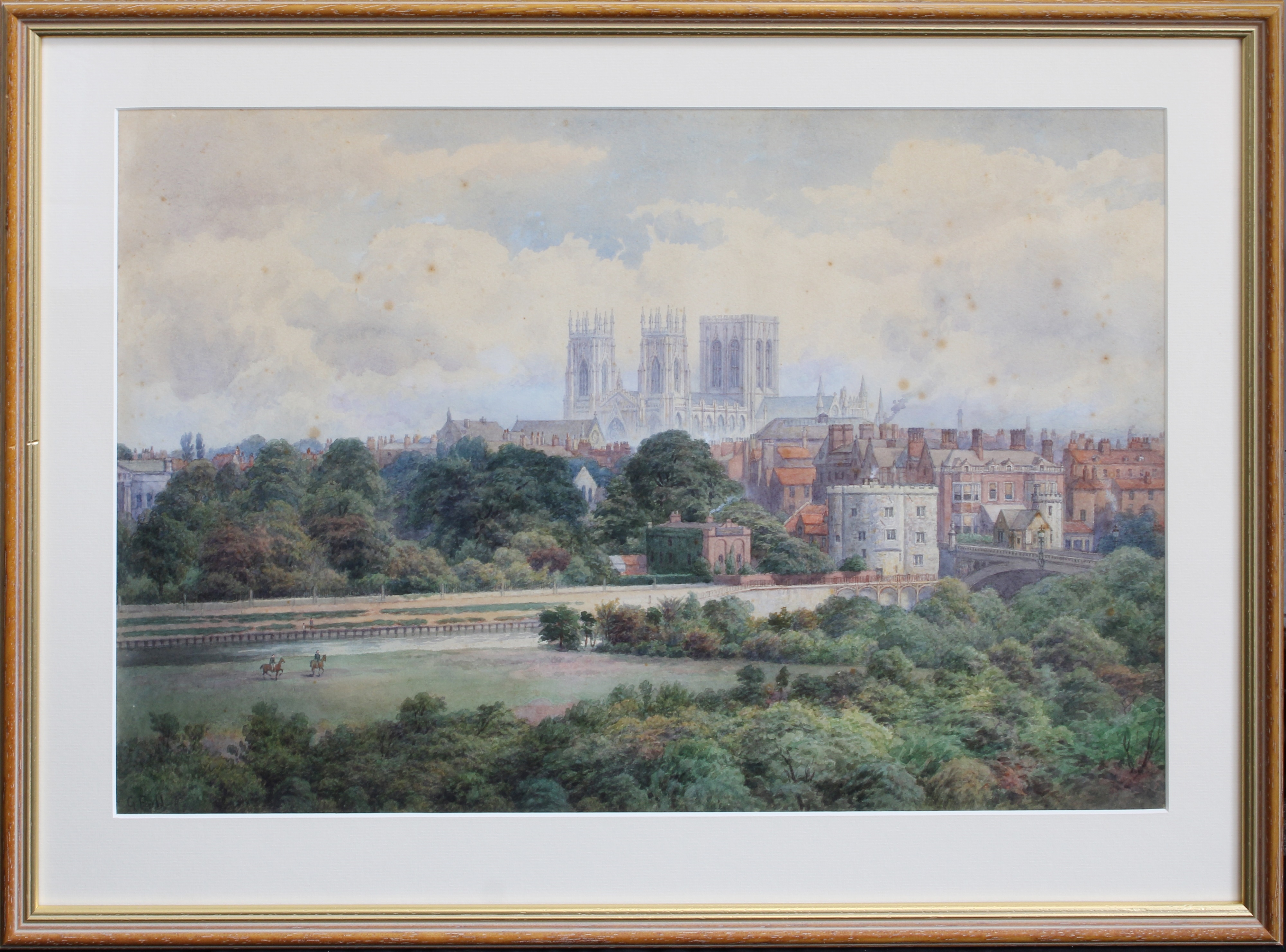 George Fall | Extensive panorama of York | MutualArt
