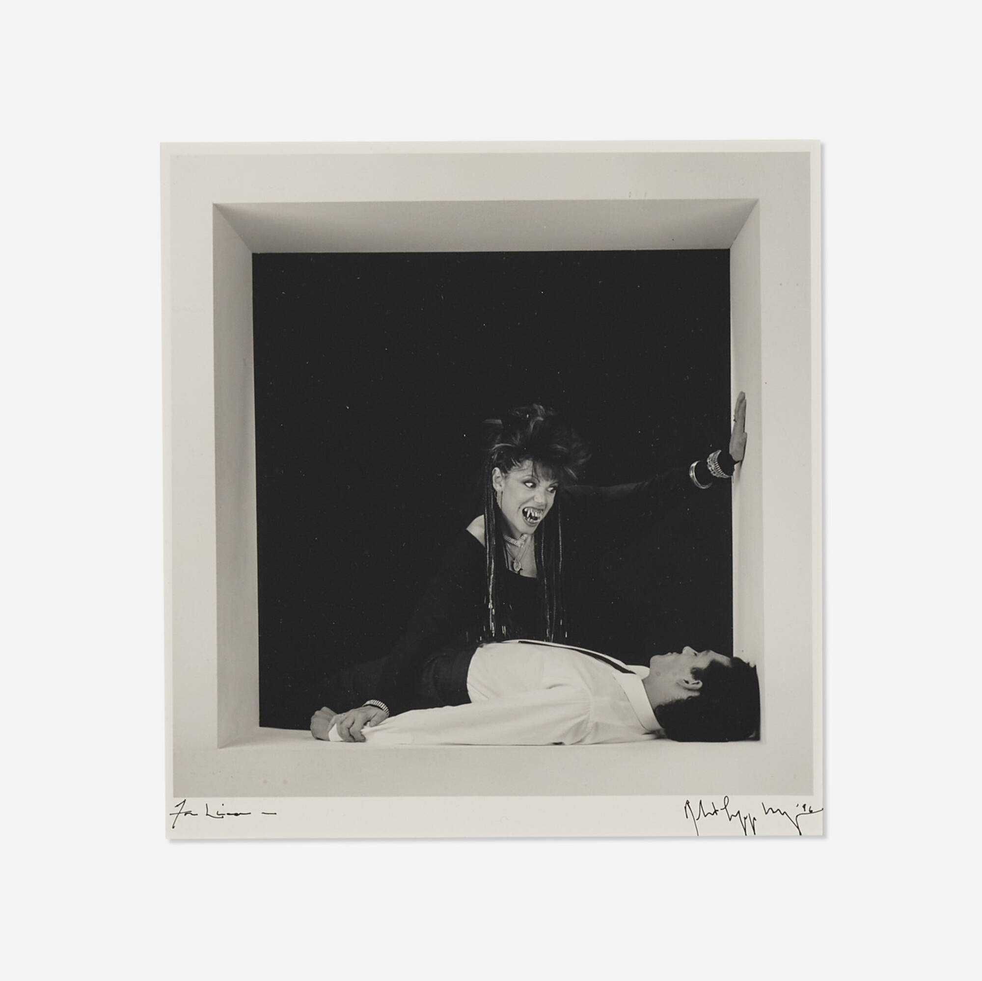 Robert Mapplethorpe | Lisa Lyon as Vampire | MutualArt