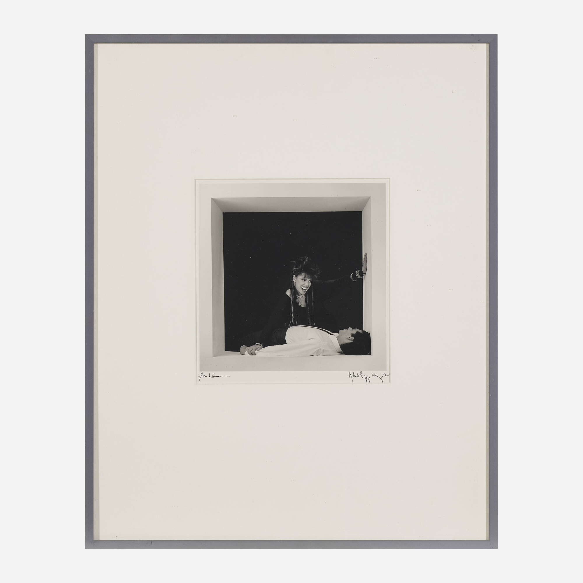 Robert Mapplethorpe | Lisa Lyon as Vampire | MutualArt