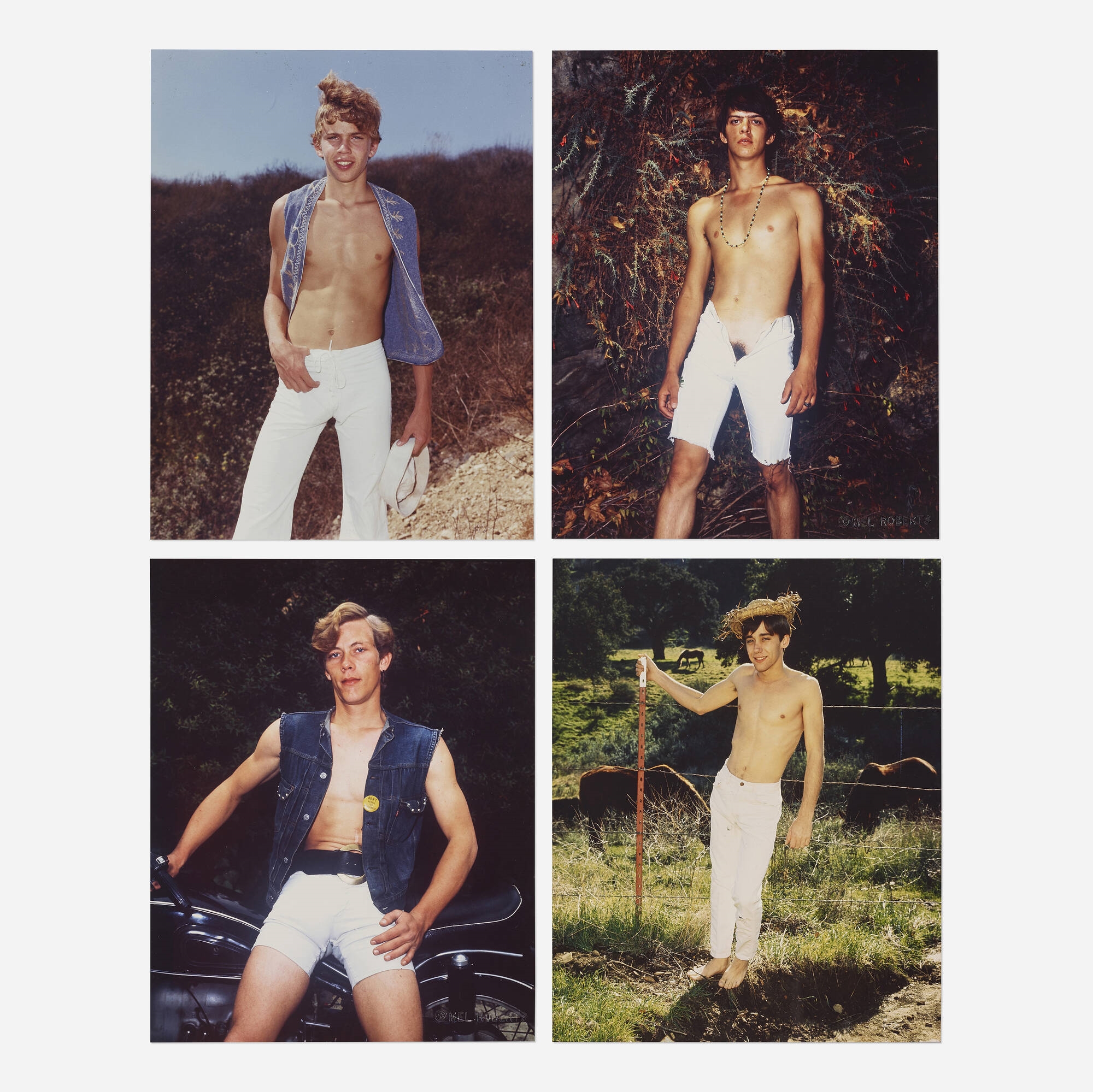 Mel Roberts | Untitled (four works) | MutualArt