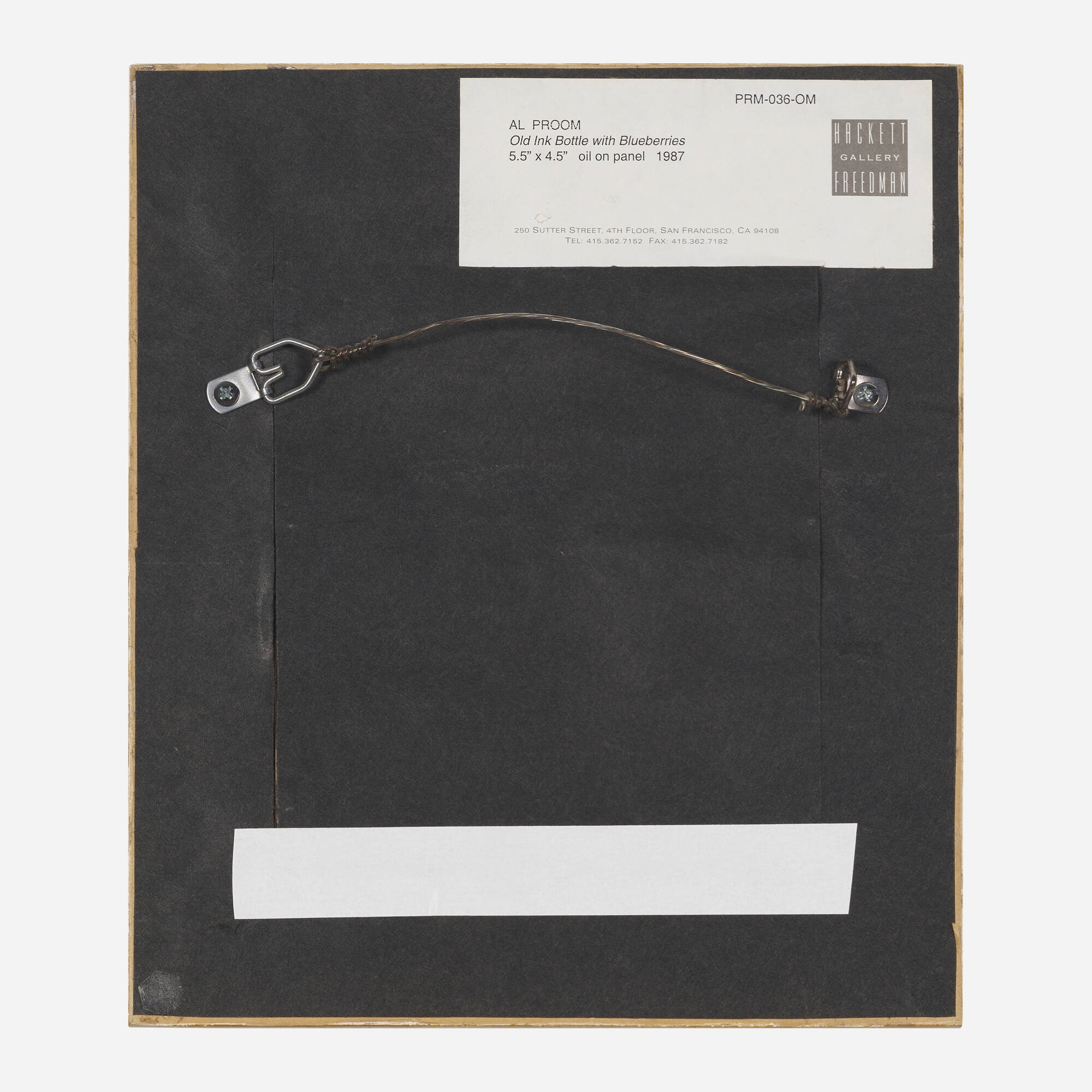 Al Proom | Old Ink Bottle with Blueberries (1987) | MutualArt