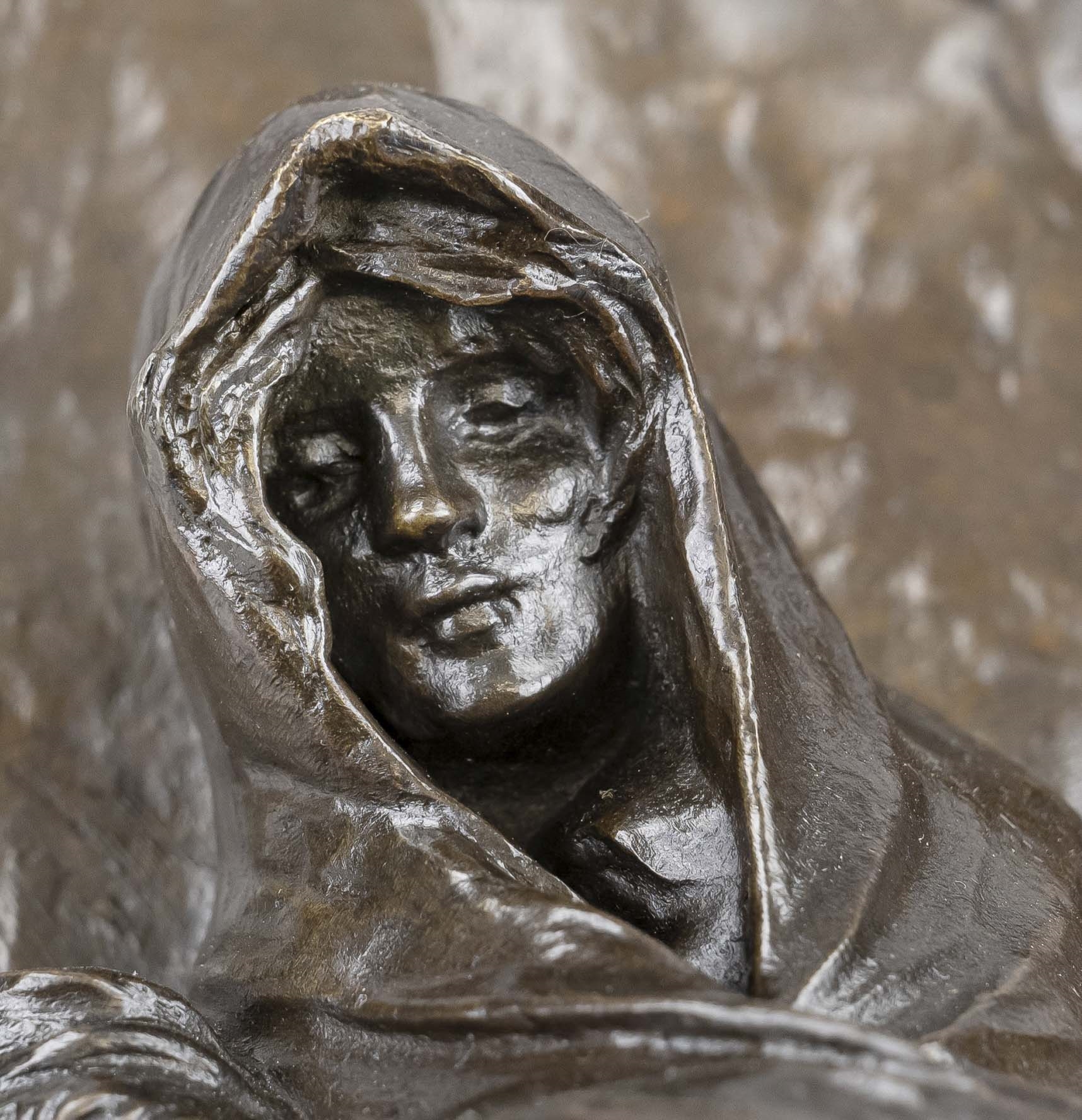 Marcel Debut | Pair of street children sitting huddled on a bench ...