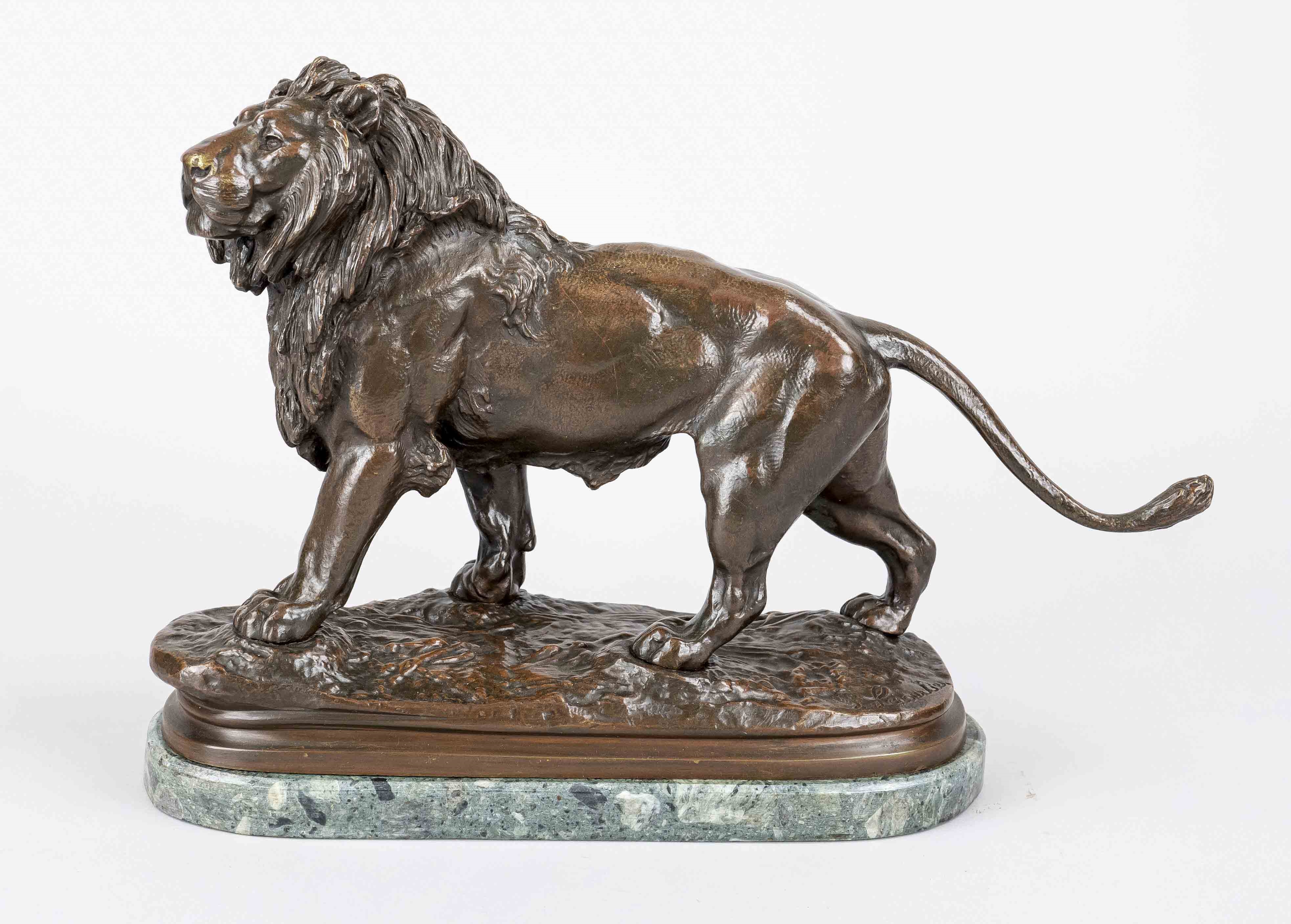 Prosper Lecourtier | proud lion | MutualArt