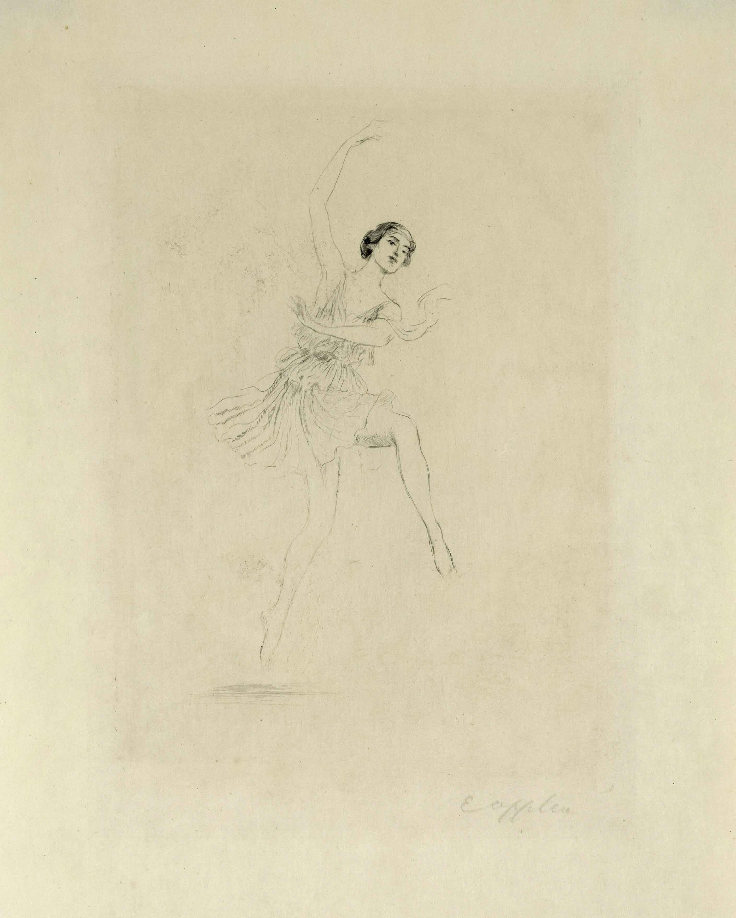 Ernst Oppler | the Russian ballerina Anna Pavlova | MutualArt