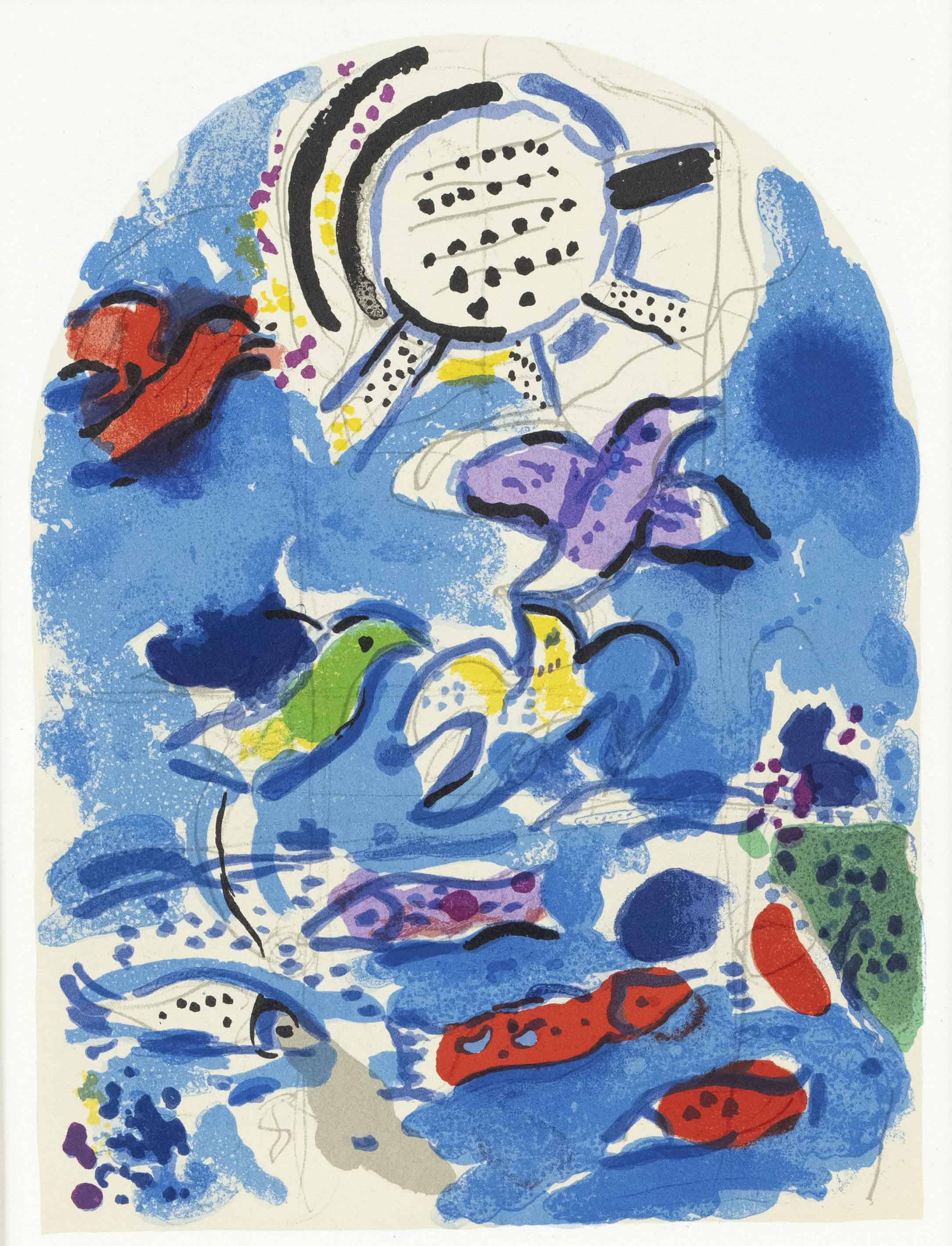 Marc Chagall | ''Tribe of Judah'' and ''Tribe of Reuben'' (1962 ...