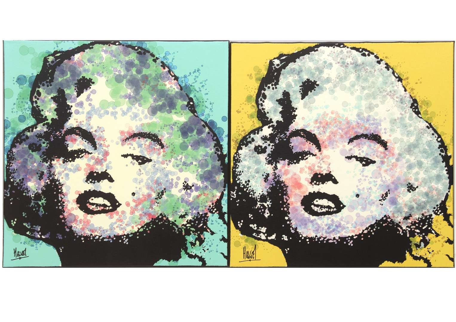 Ad Van Hassel | Portret van Marilyn Monroe | MutualArt