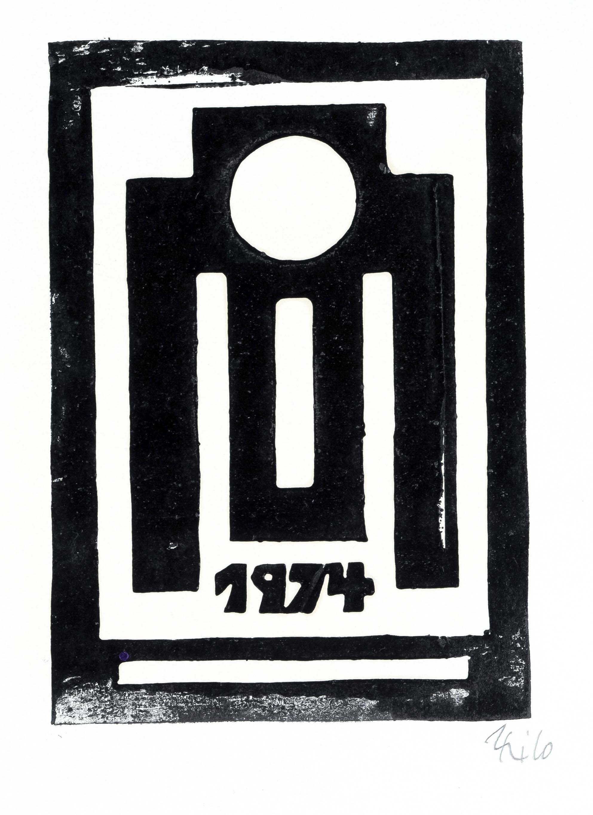 Thilo Maatsch | Set of 4 woodcuts with various abstract motifs | MutualArt