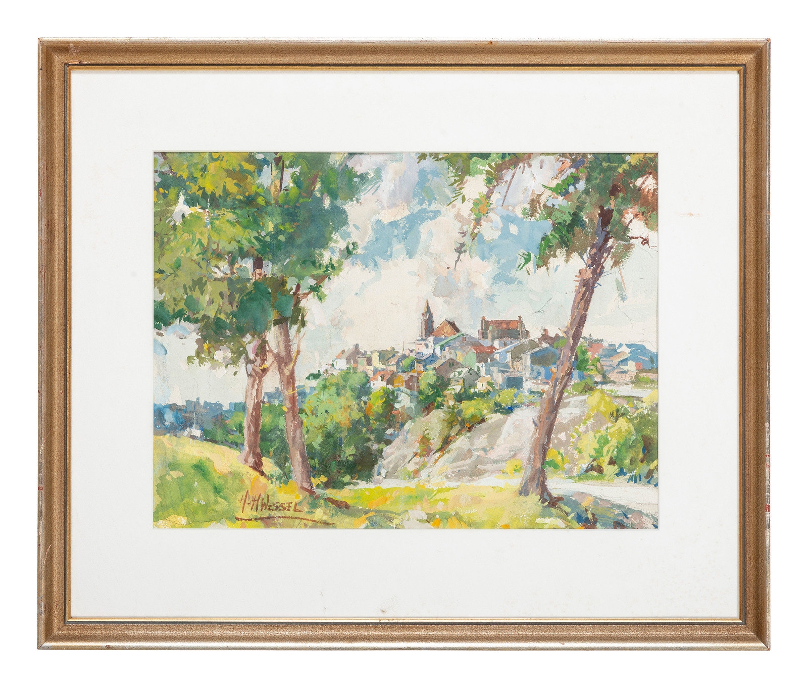 Herman H. Wessel | View of Mount Adams | MutualArt