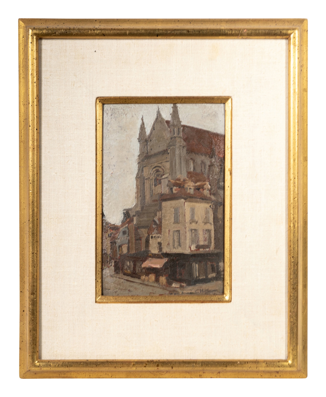 Charles Hoffbauer | Boulevard de Montparnasse (Circa 1893) | MutualArt