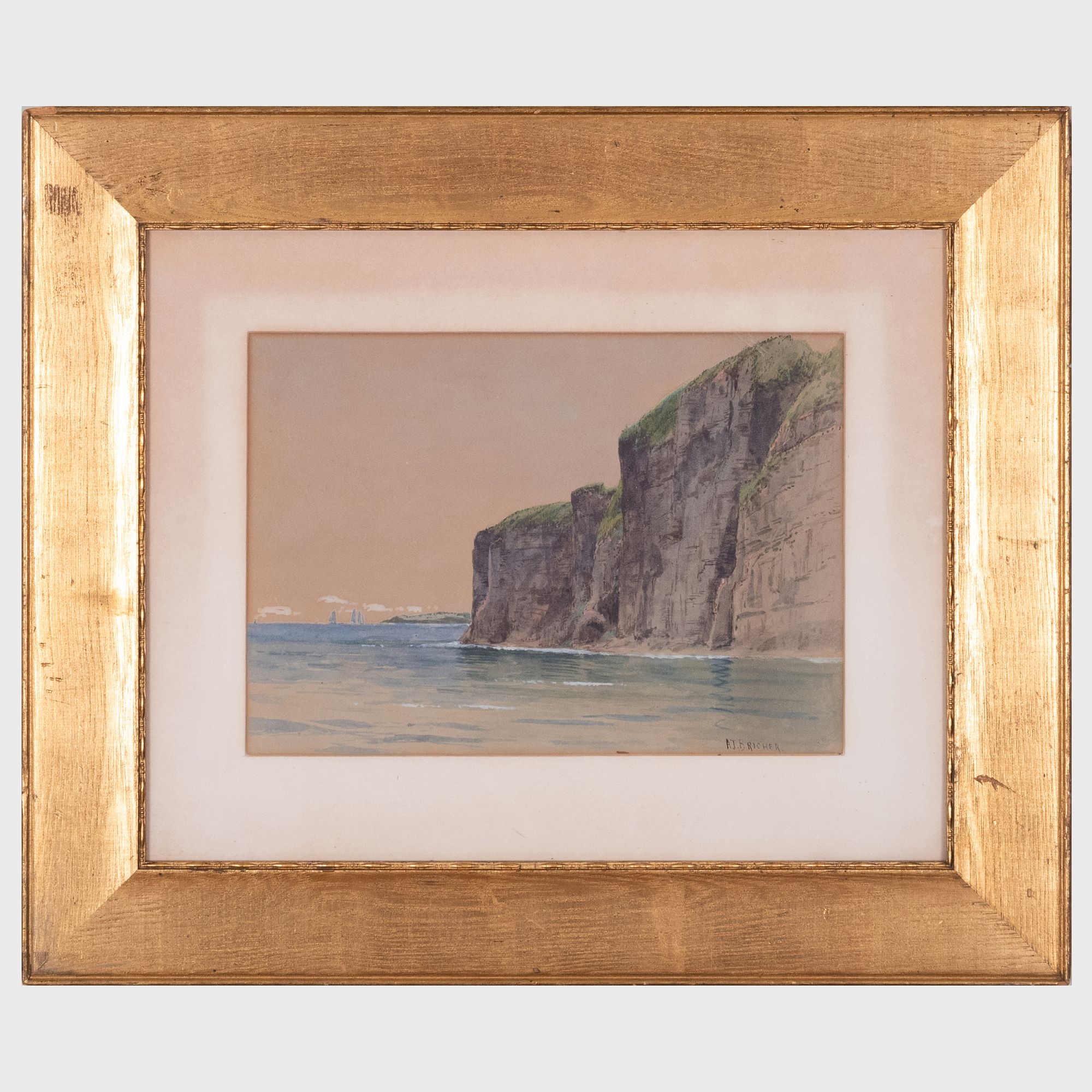 Alfred Thompson Bricher | Seascape | MutualArt