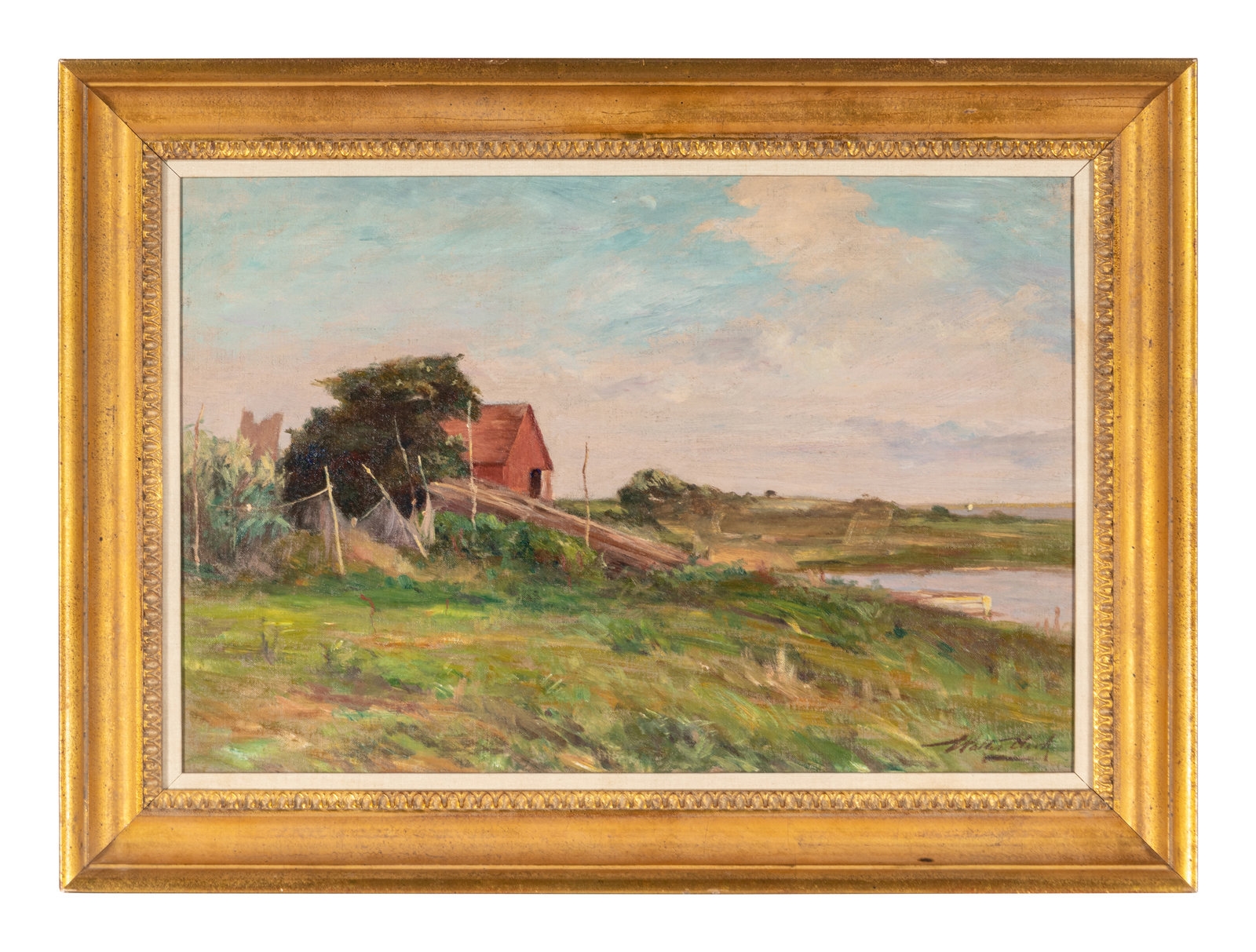 Walter Clark | Seaside Fishhouse | MutualArt