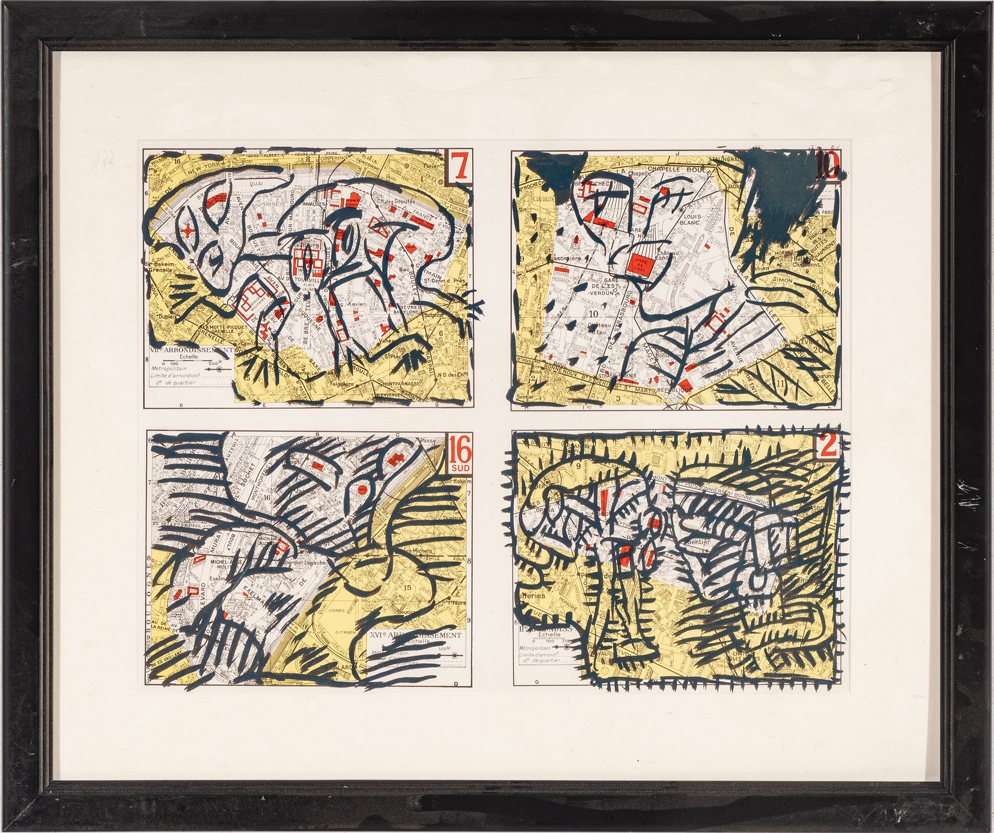 Pierre Alechinsky | Serpent de Binche | MutualArt