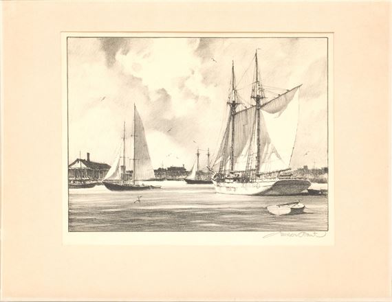 Gordon Grant | The Butterfly And The Ant (1949) | MutualArt