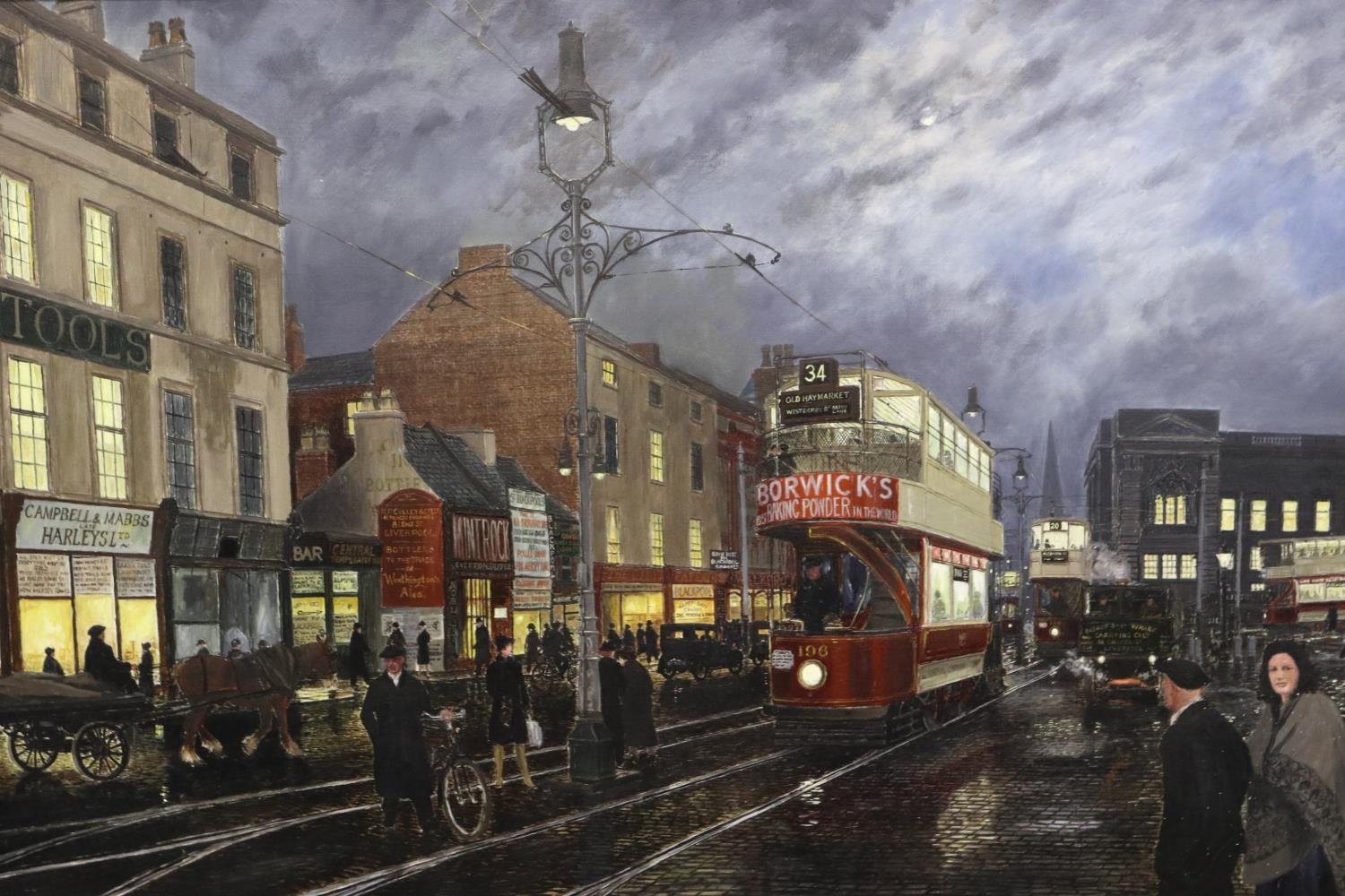 Thomas Shuttleworth | Old Haymarket Liverpool (1988) | MutualArt