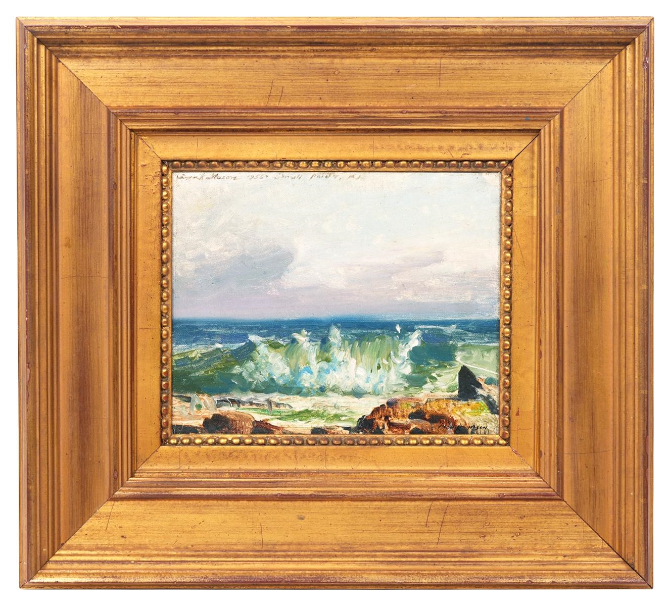 Frank Mason | Frank Herbert Mason Oil Painting Bald Head Maine (1956 ...