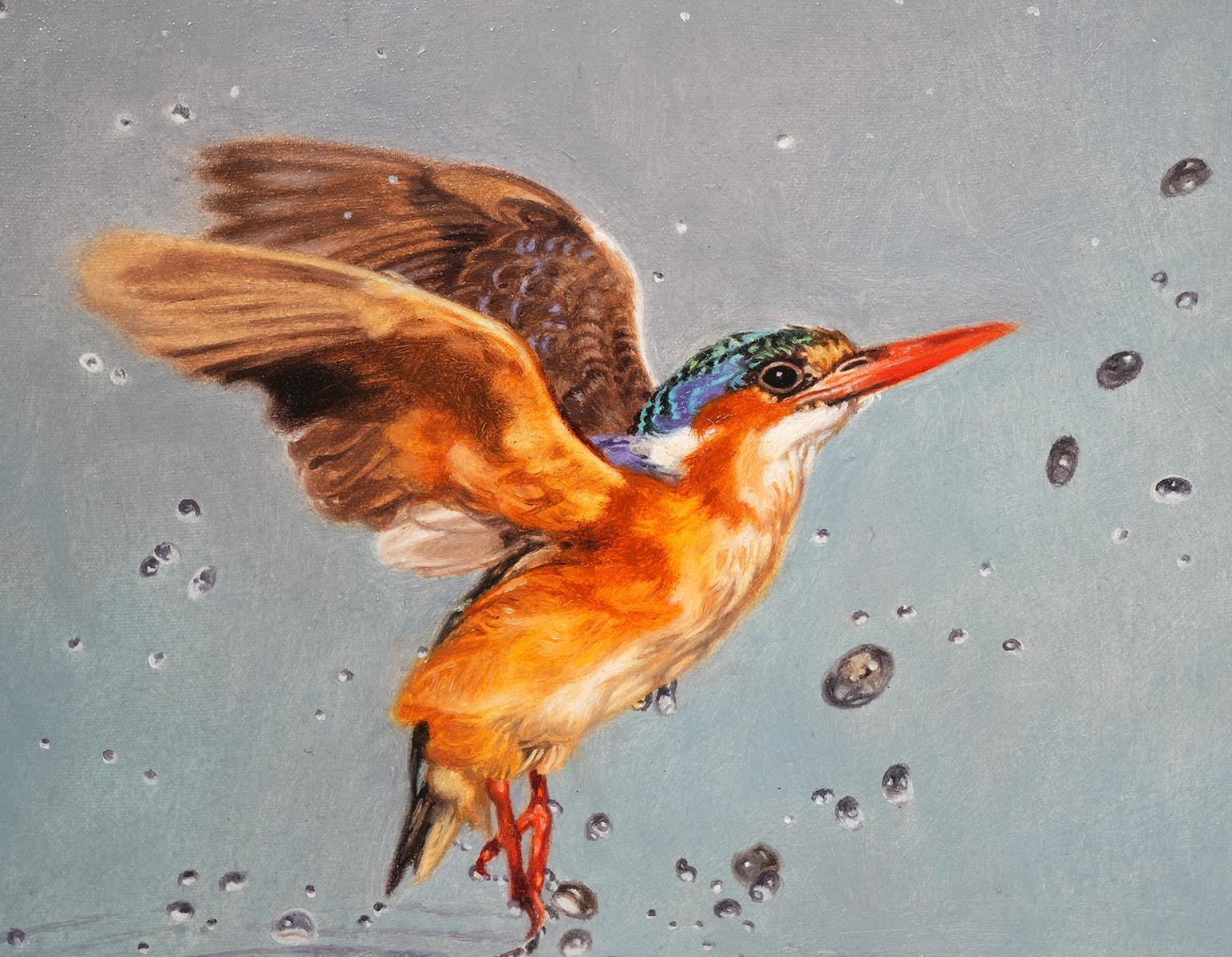 David Langmead | David Langmead 'Splash' Original Painting | MutualArt