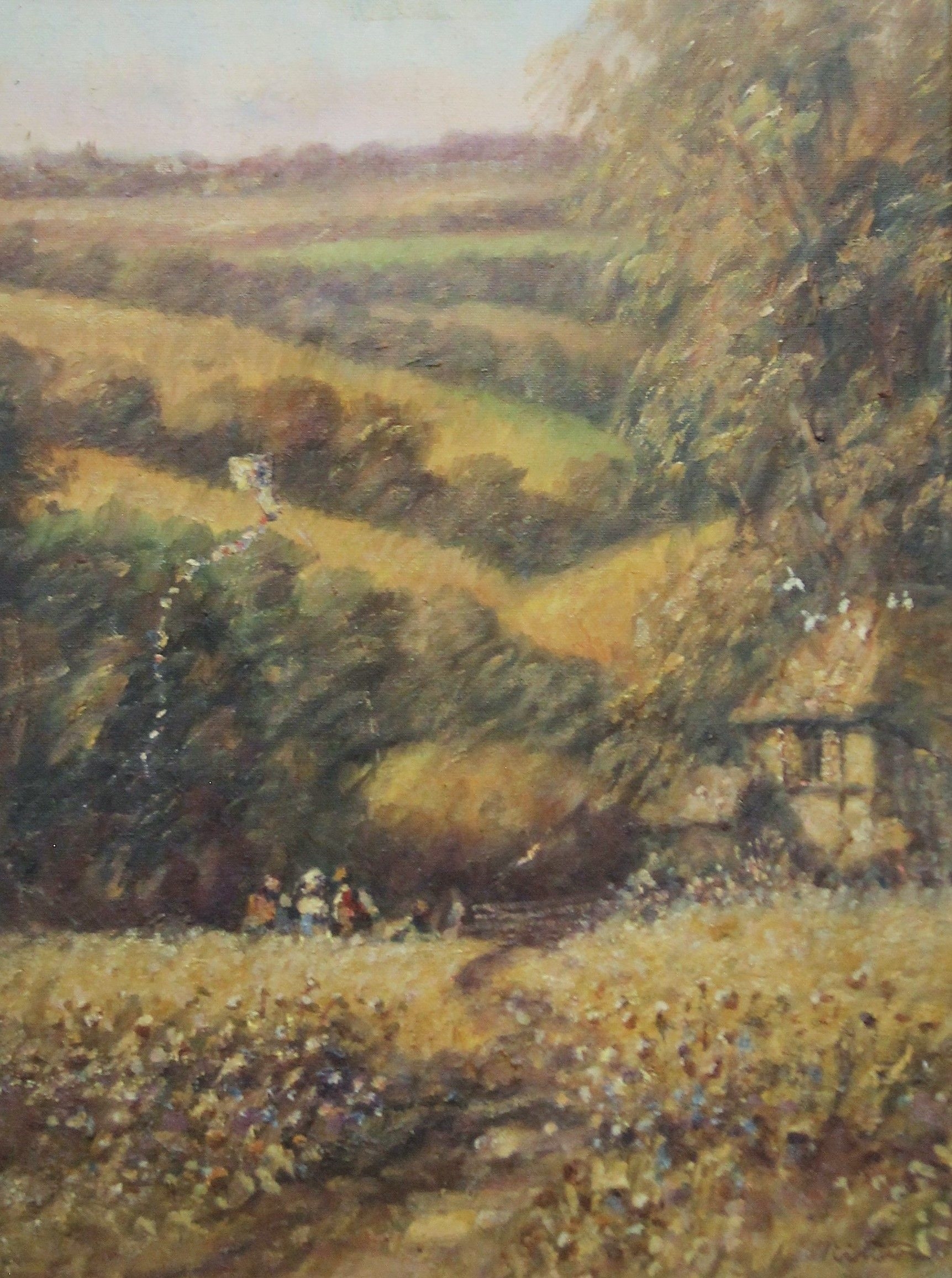 Laszlo Ritter | Flying a Kite | MutualArt