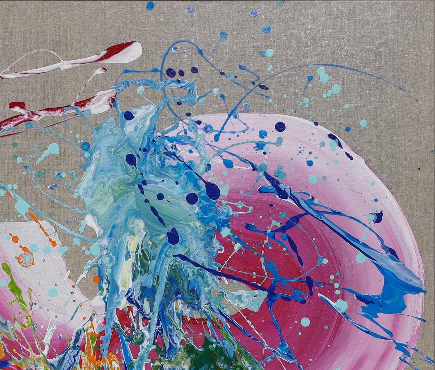 Max Milan | Pink Sunset (2023) | MutualArt