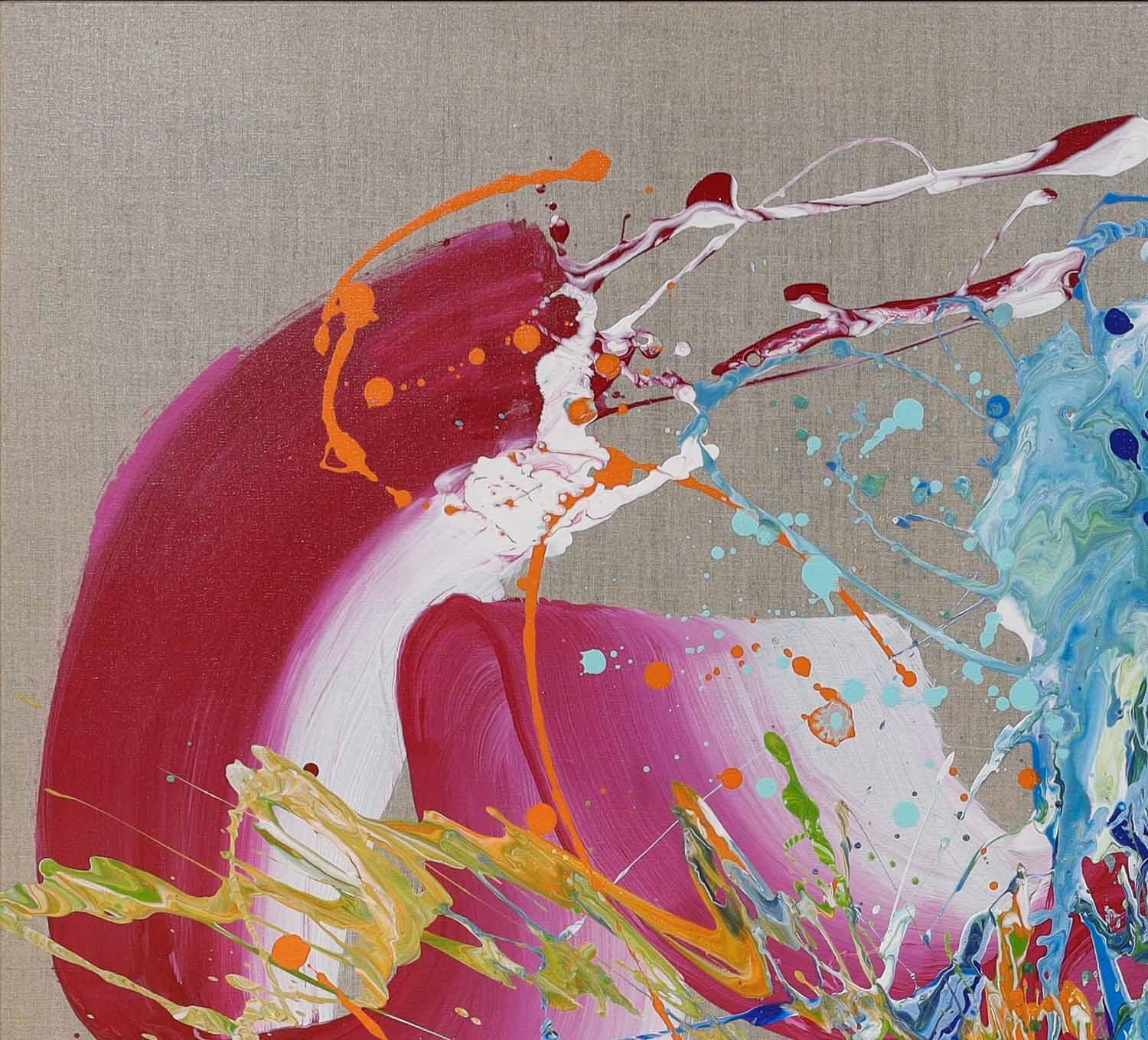 Max Milan | Pink Sunset (2023) | MutualArt