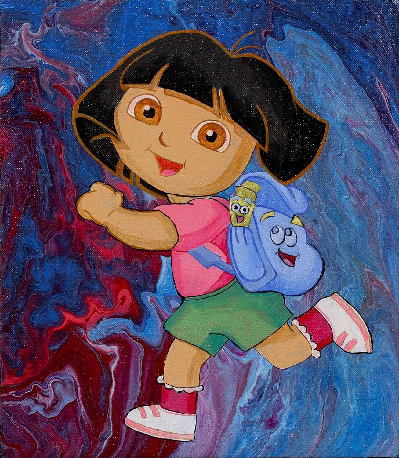 Michael Hollow | Dora The Explorer (2023) | MutualArt