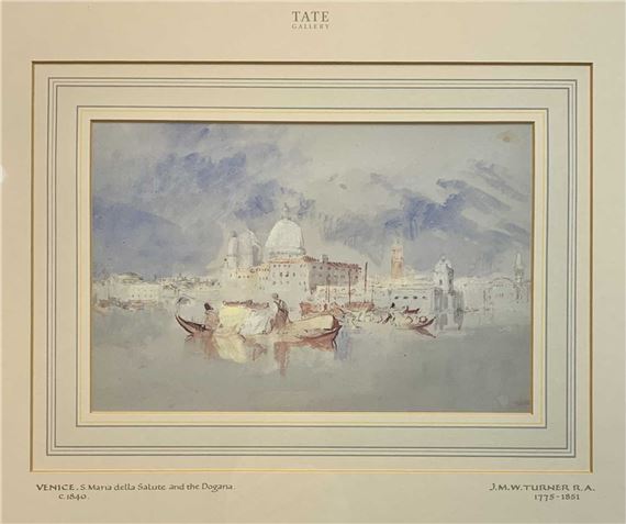 Joseph Mallord William Turner | The Ponte Della Guerra (Circa 1840 ...