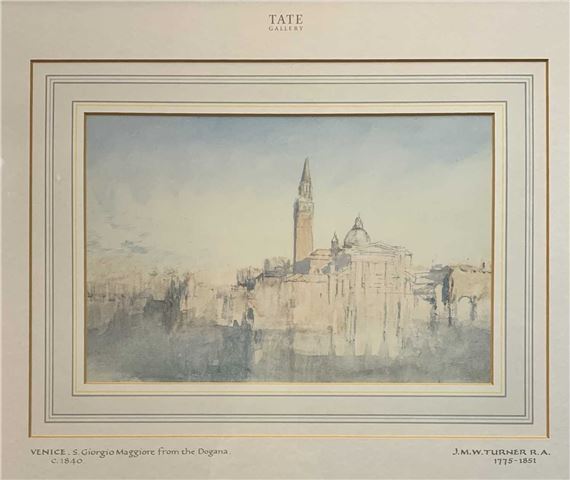 Joseph Mallord William Turner | The Ponte Della Guerra (Circa 1840 ...