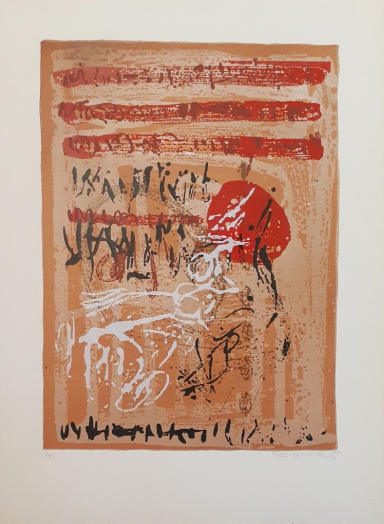 Fred Schimmel | Abstract Composition (1980) | MutualArt