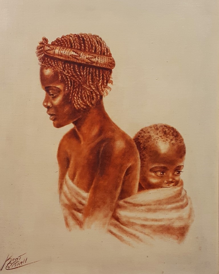 Kent Cottrell | Pondo Mother and Child | MutualArt