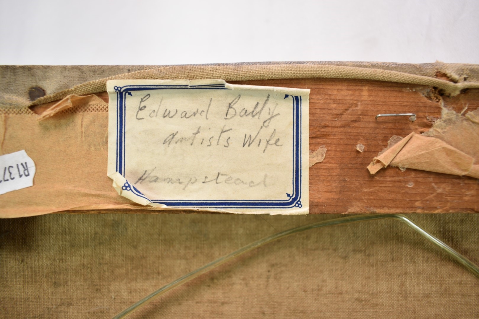 Edward Batty | Lady seated in a wooded dell (1916) | MutualArt