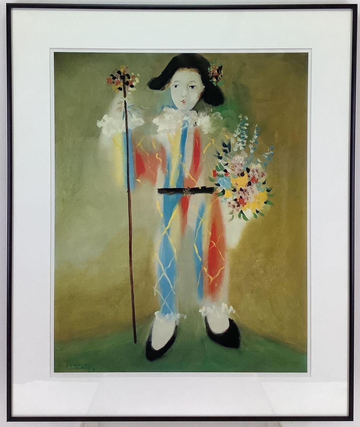 Pablo Picasso | Le petit Pierrot aux Fleurs (boy with flowers) | MutualArt