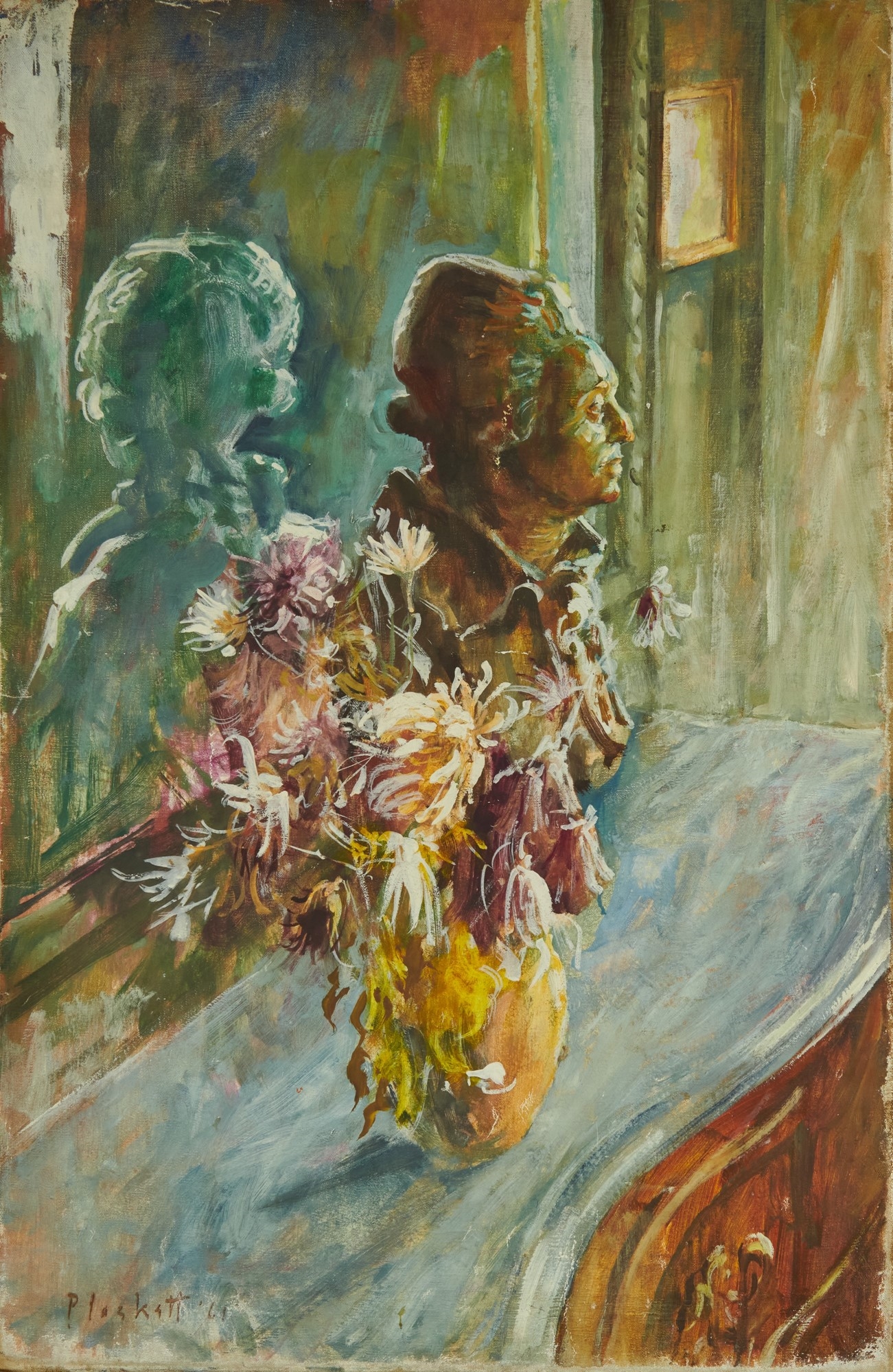 Joseph Francis Plaskett | Still Life with Bust | MutualArt