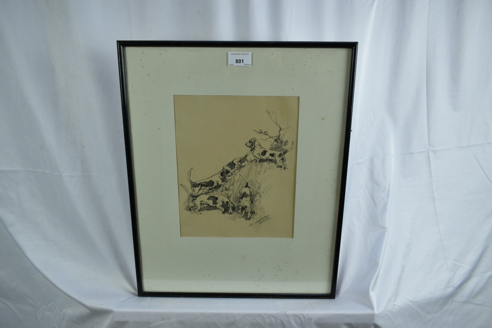 Thomas Ivester Lloyd | Basset Hounds | MutualArt