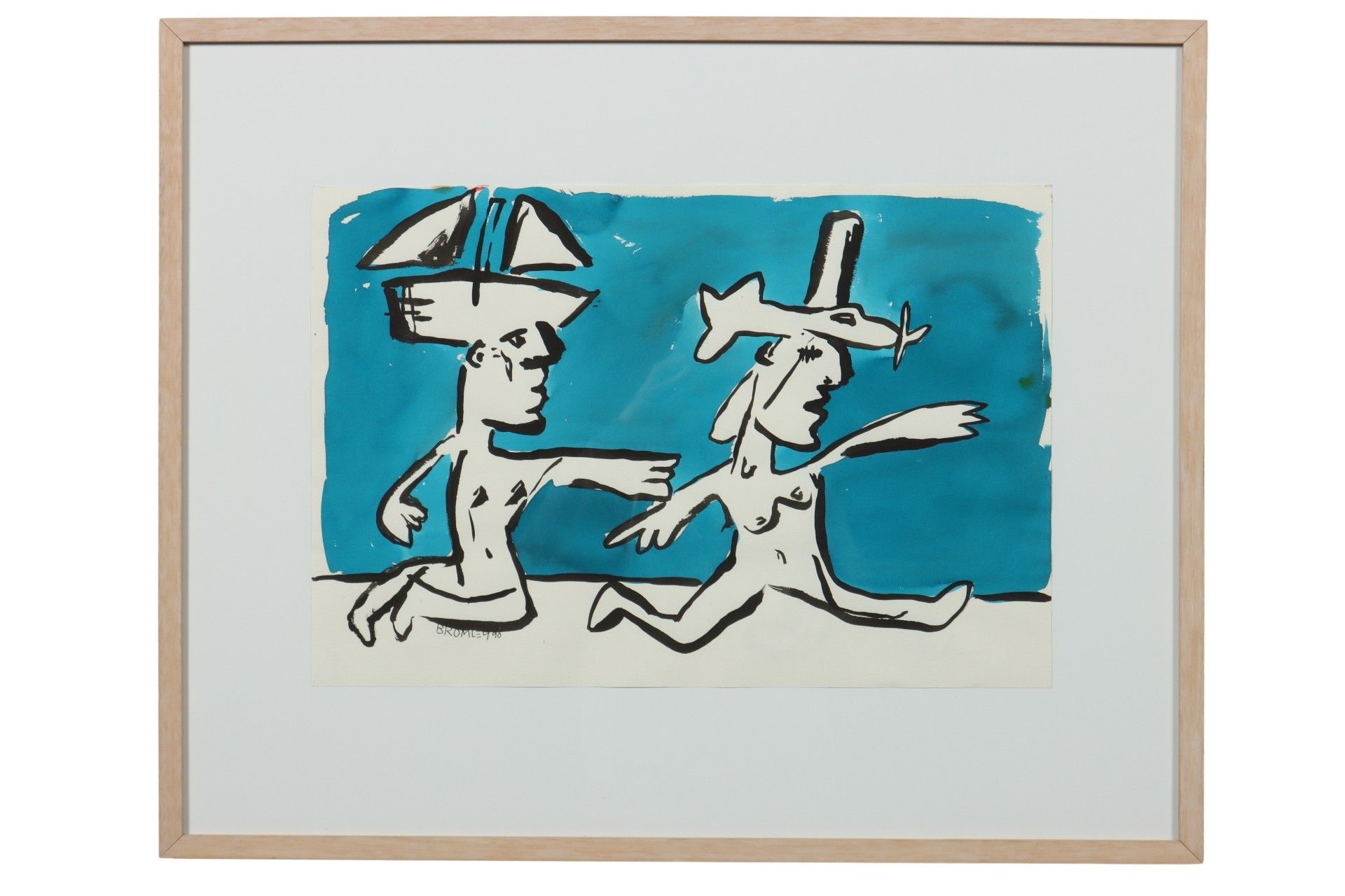 David Bromley | Two Figures | MutualArt