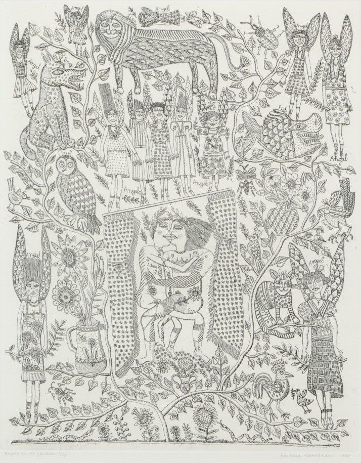 Barbara Hanrahan | Boy and Girl (1987) | MutualArt