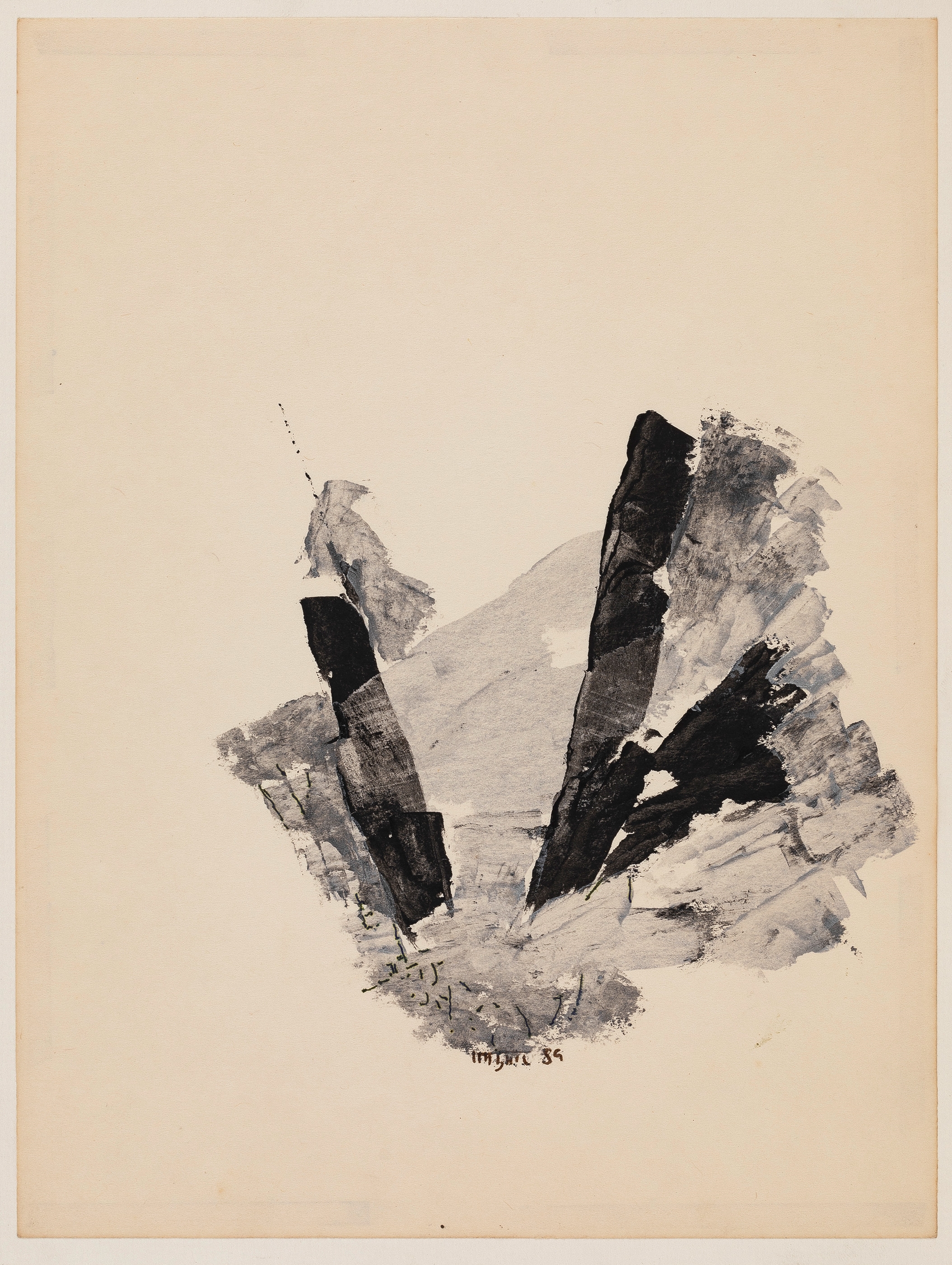 Ram Kumar | Untitled (1989) | MutualArt