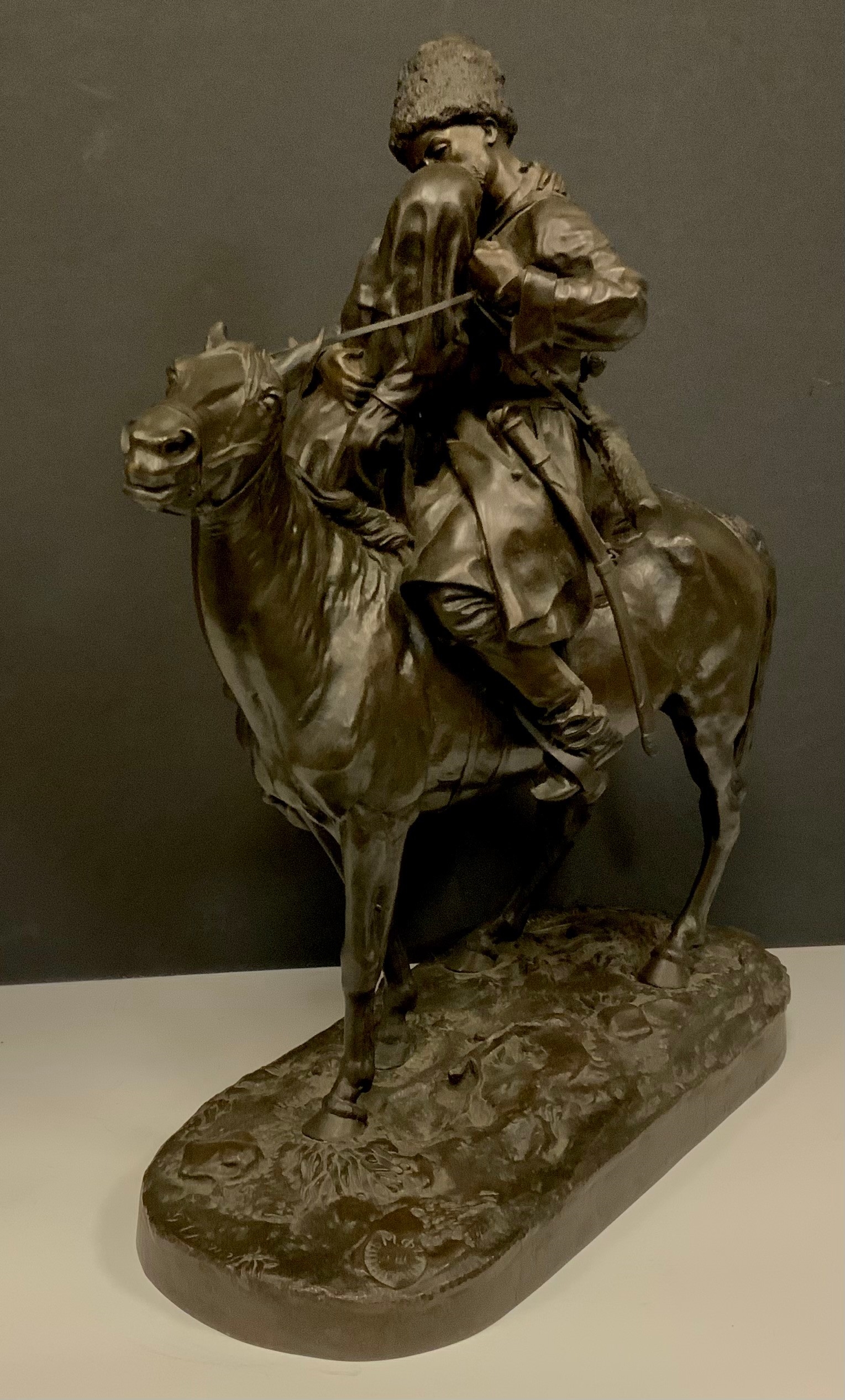 Evgeni Evgen'evich Lansere | The Farewell Kiss | MutualArt