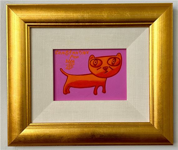 Constantine Popov | The Orange Cat | MutualArt