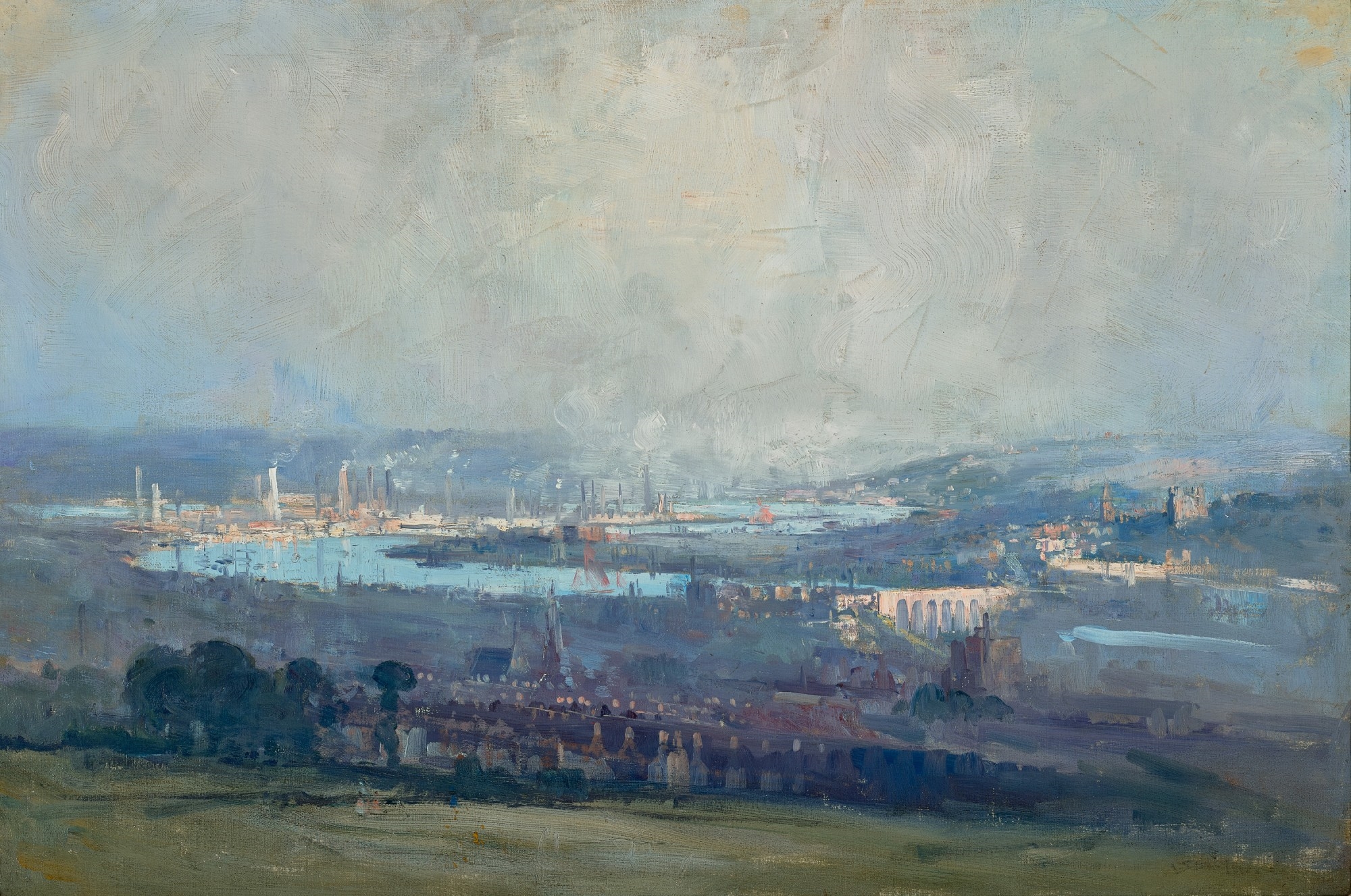 Arthur Streeton | ROUEN (1912) | MutualArt