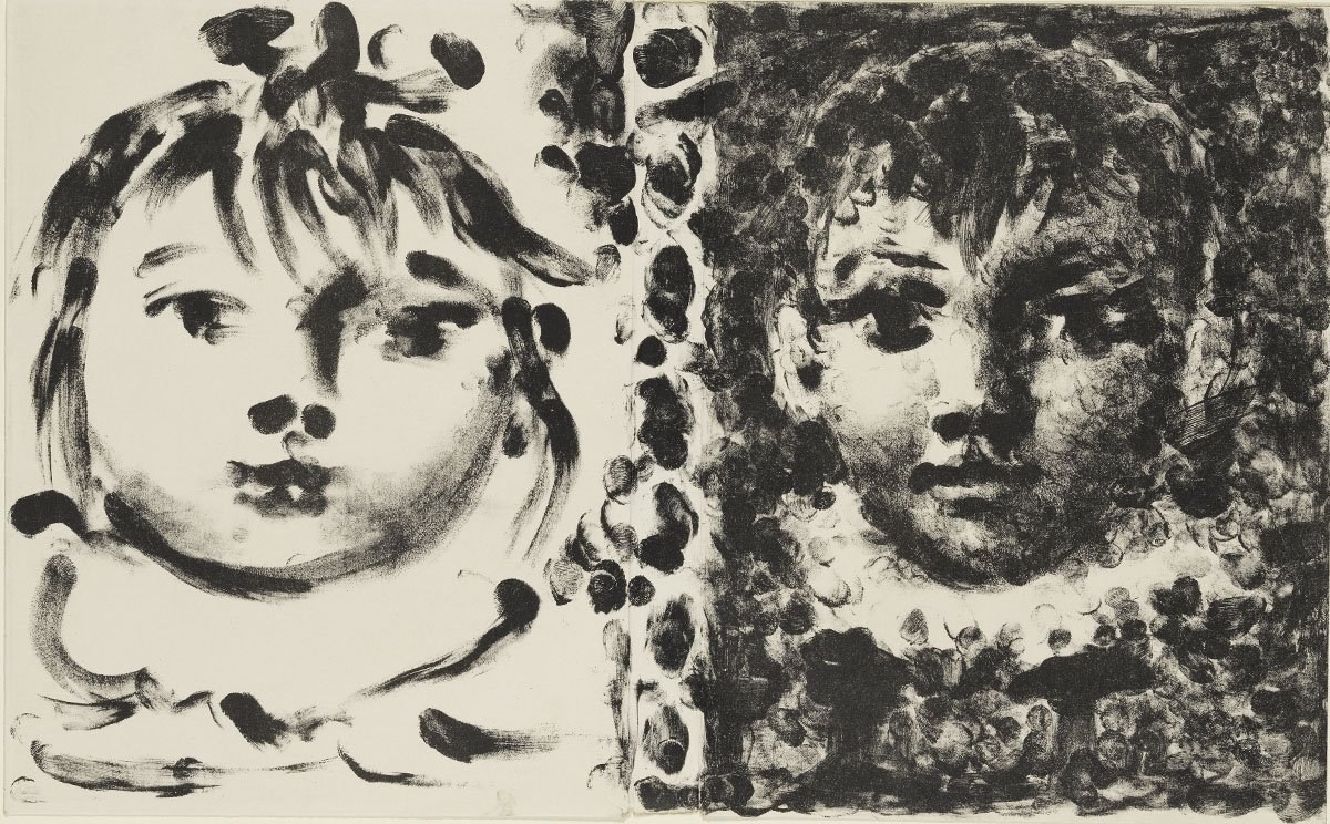 Pablo Picasso | Claude and Paloma (1950) | MutualArt