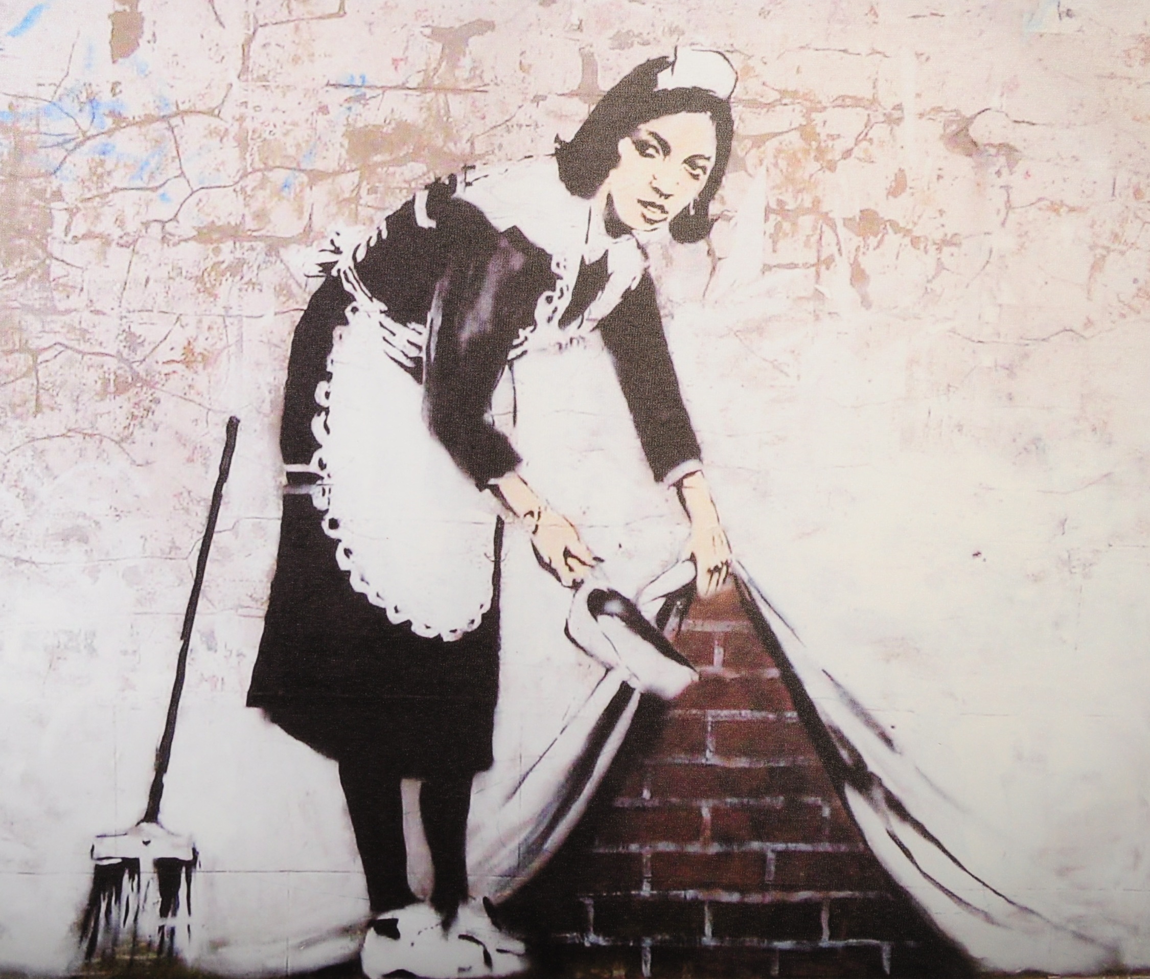Banksy | COLLECTION OF FOUR BANKSY PRINTS ON CANVASES | MutualArt