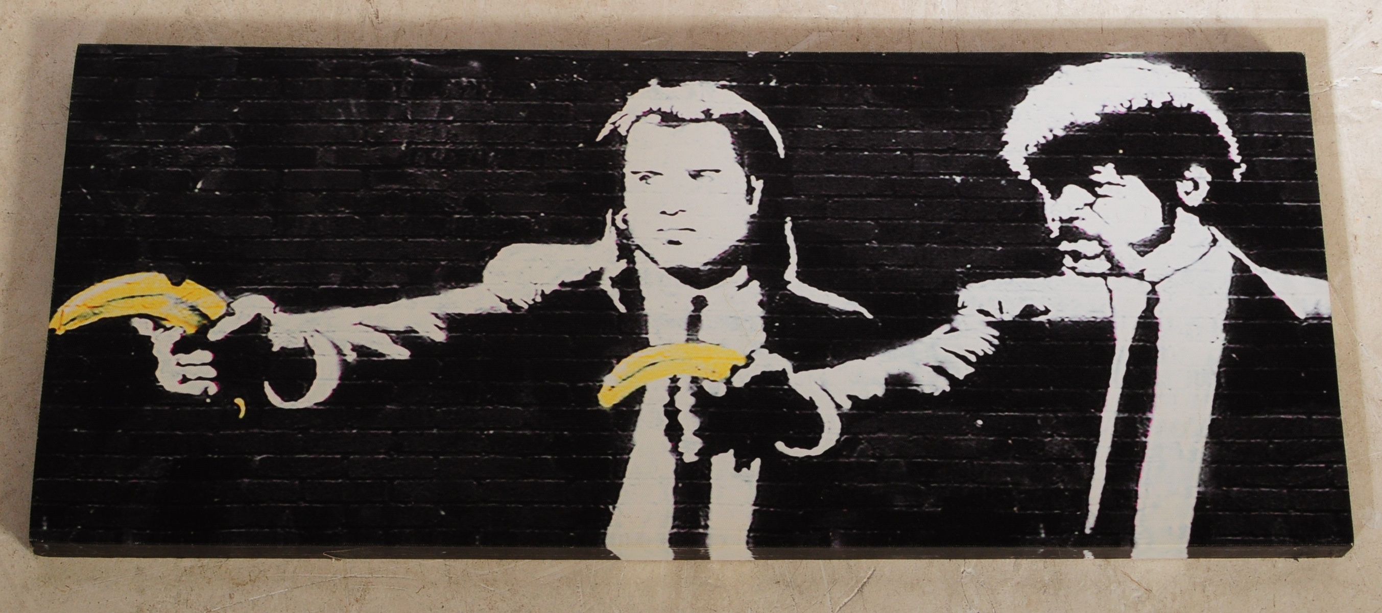 Banksy | COLLECTION OF FOUR BANKSY PRINTS ON CANVASES | MutualArt