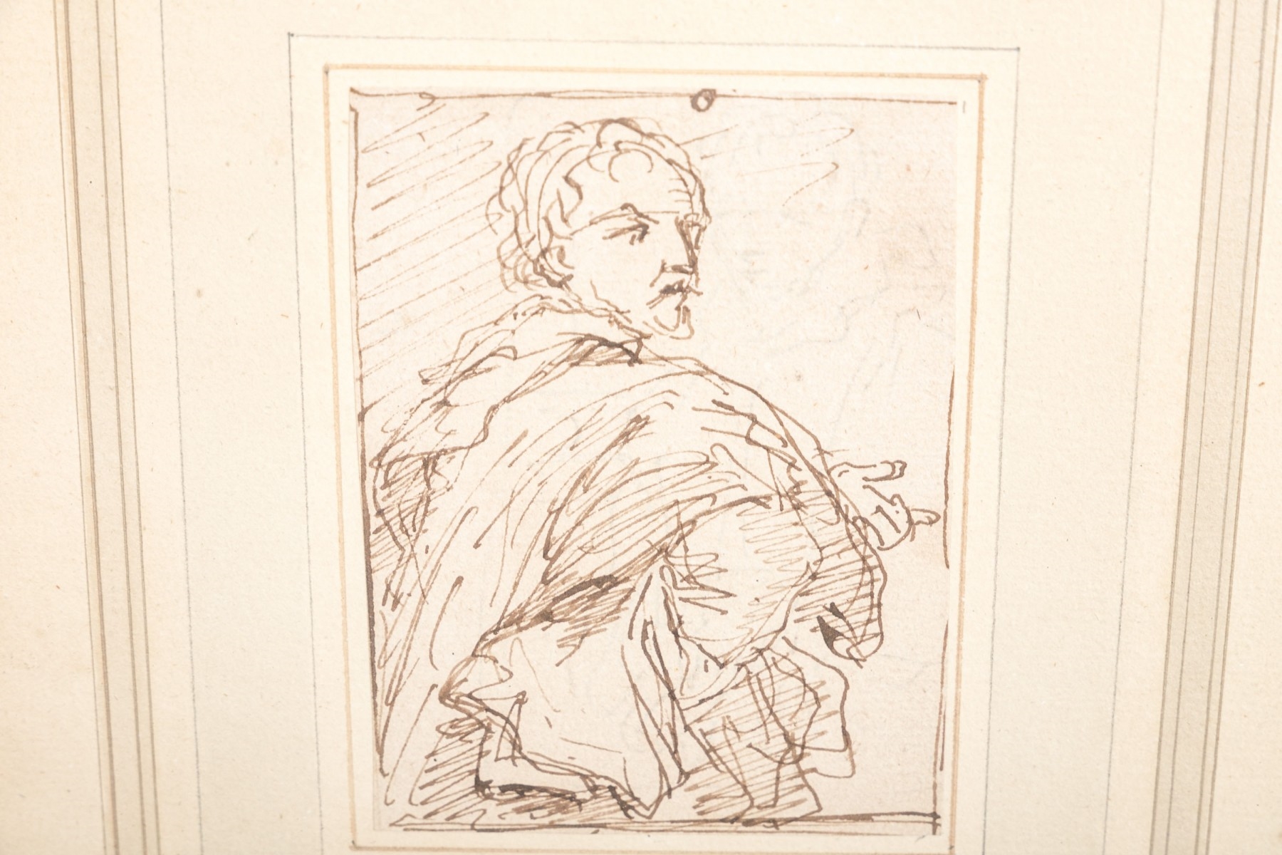 Anthony van Dyck | Pair Of 18th Century Sepia Ink Drawings On Paper ...