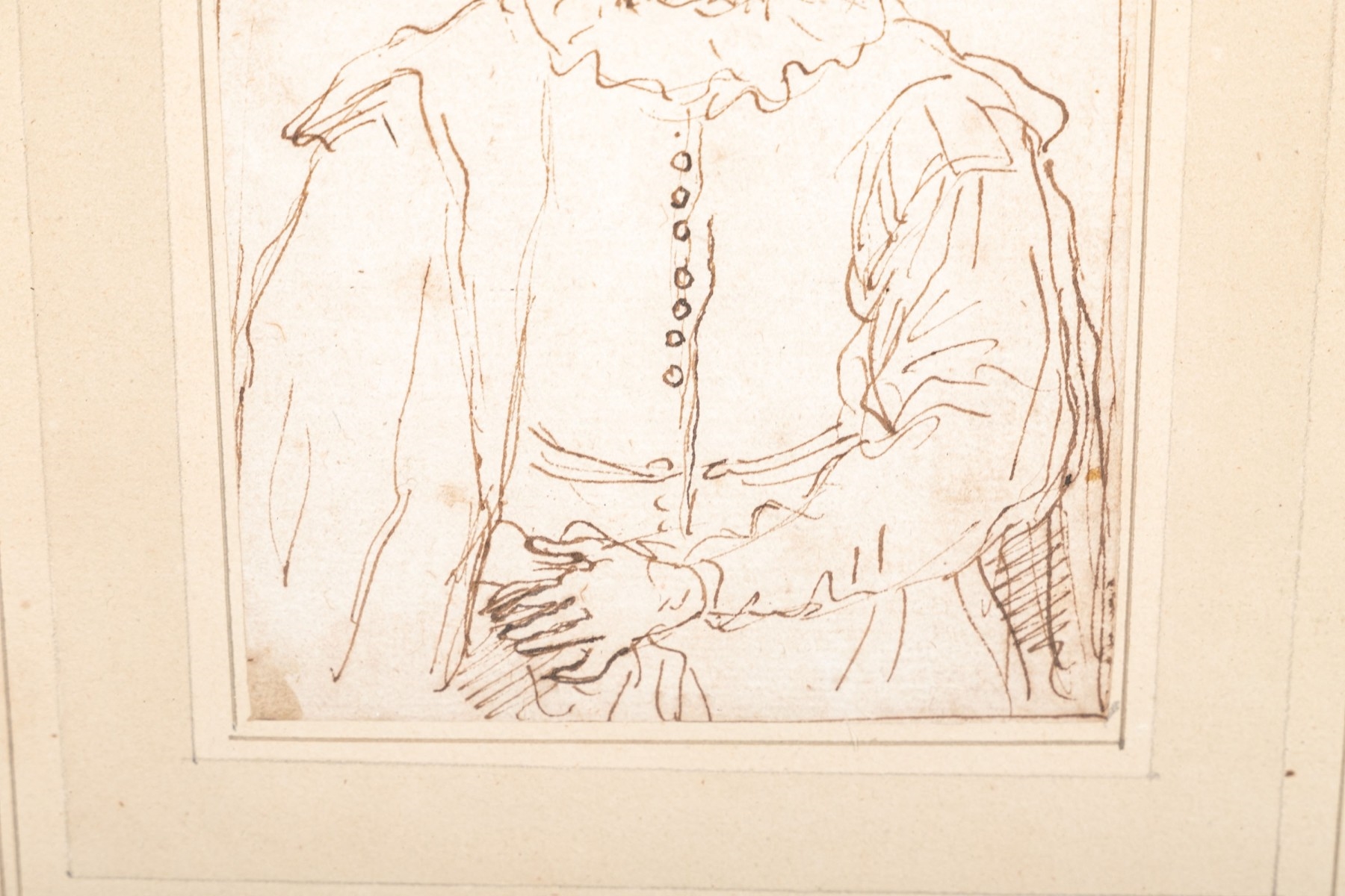 Anthony van Dyck | Pair Of 18th Century Sepia Ink Drawings On Paper ...