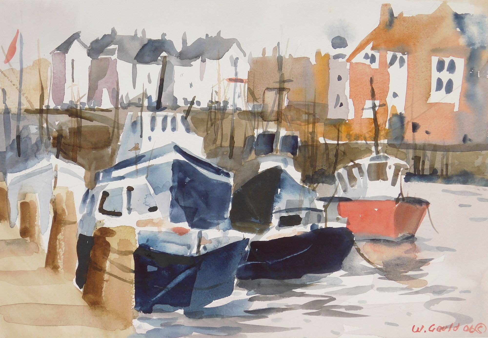 William Gould | Harbor Scene (2006) | MutualArt