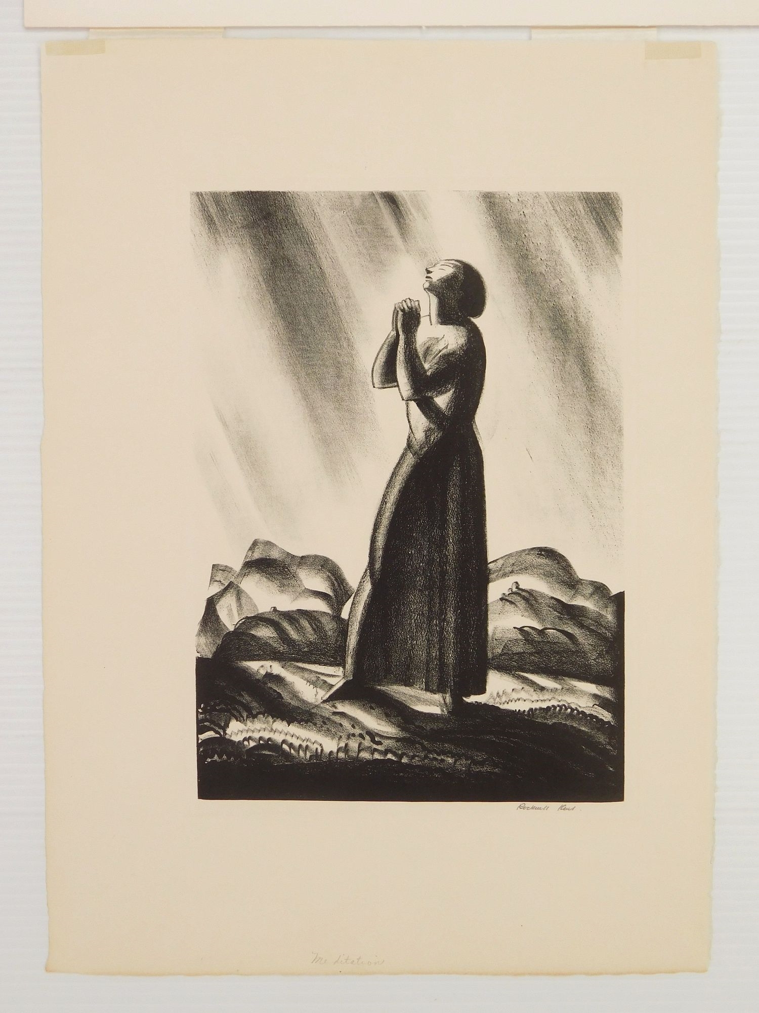 Rockwell Kent | Meditation (1929) | MutualArt