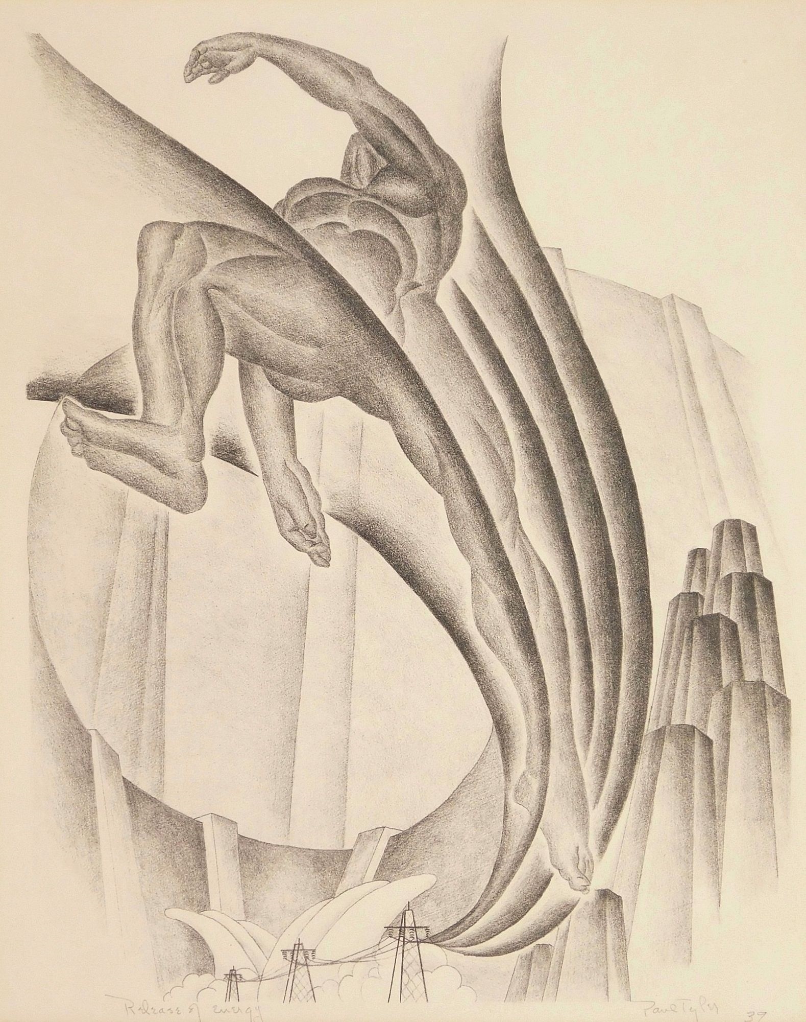 Paul Tyler | Earthbound & Release of Energy (1937) | MutualArt