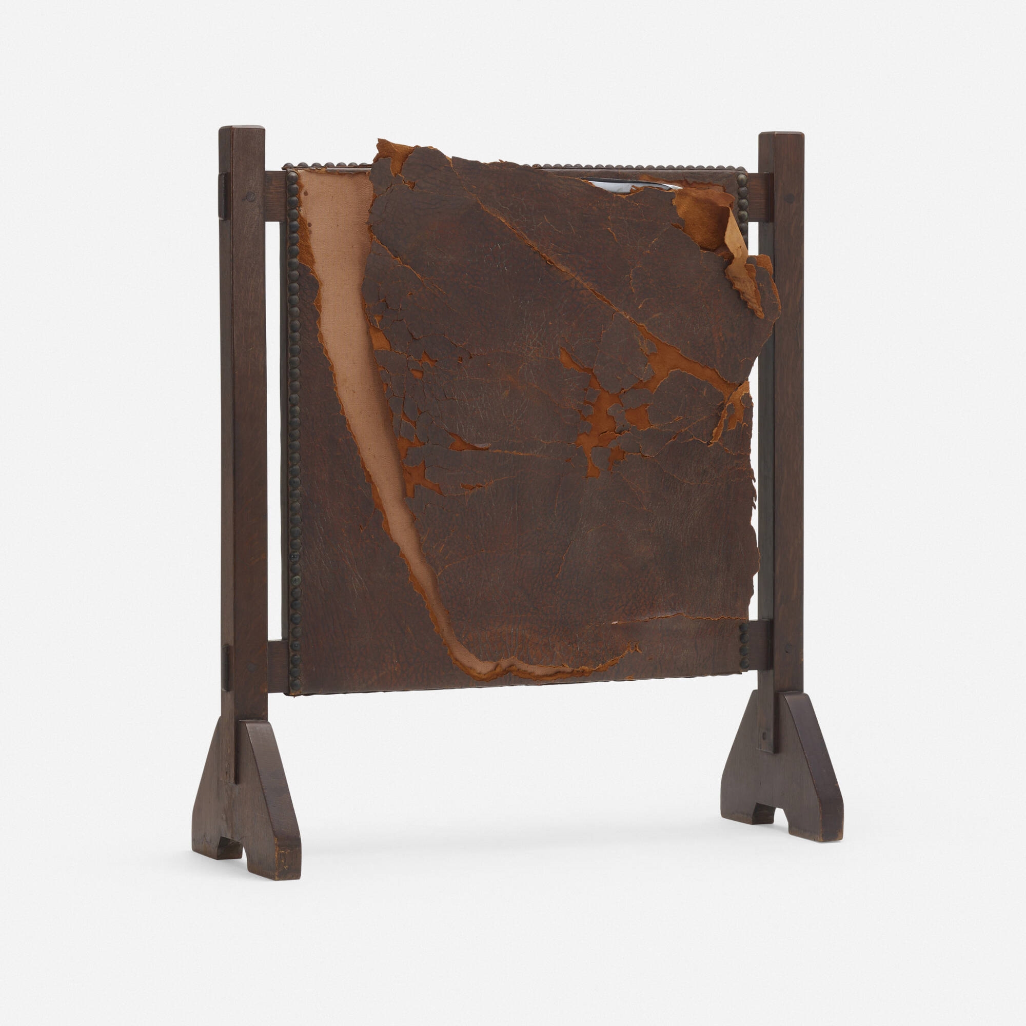 Gustav Stickley | Early fire screen, model 104 (Circa 1902) | MutualArt