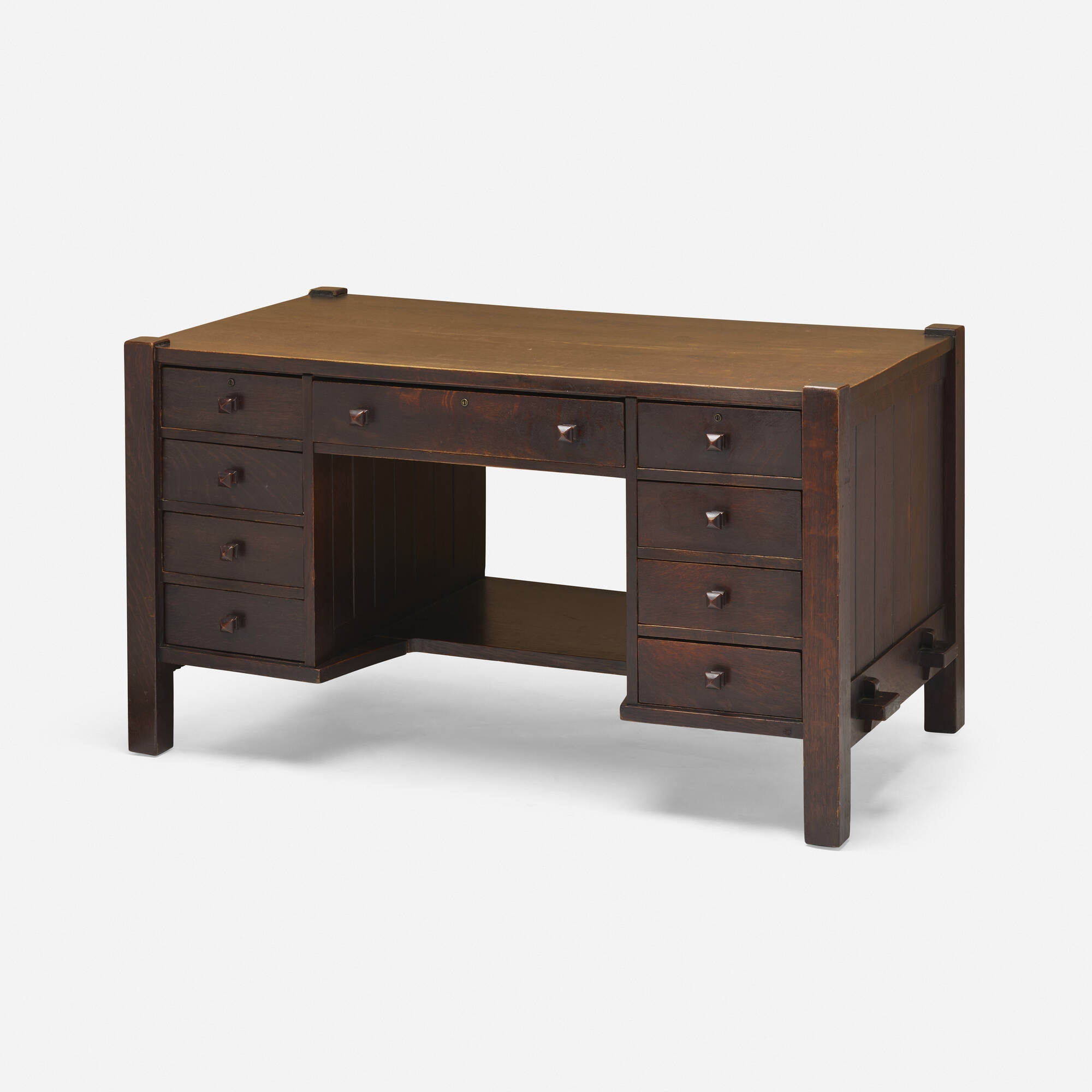 Gustav Stickley | Early desk (Circa 1902) | MutualArt