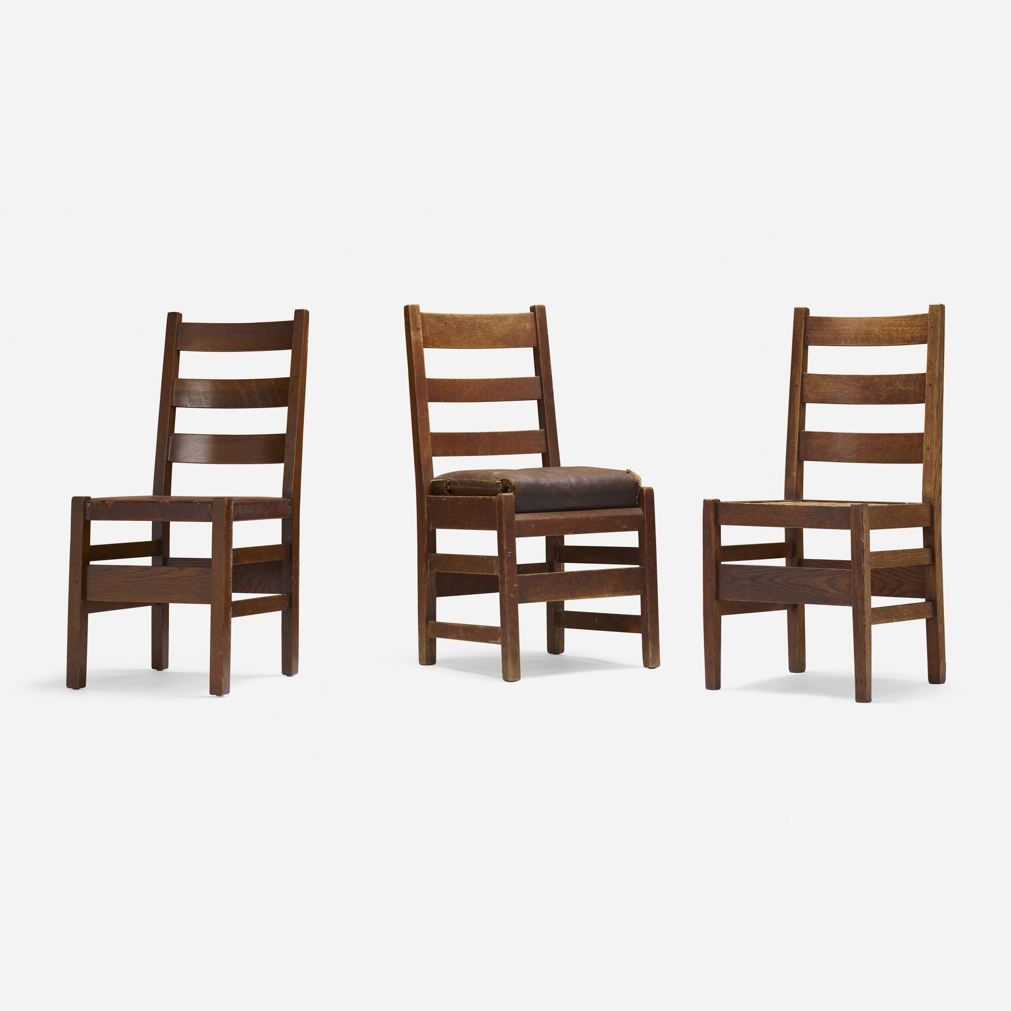 Gustav Stickley | Collection of six side chairs (1904 - 1918) | MutualArt