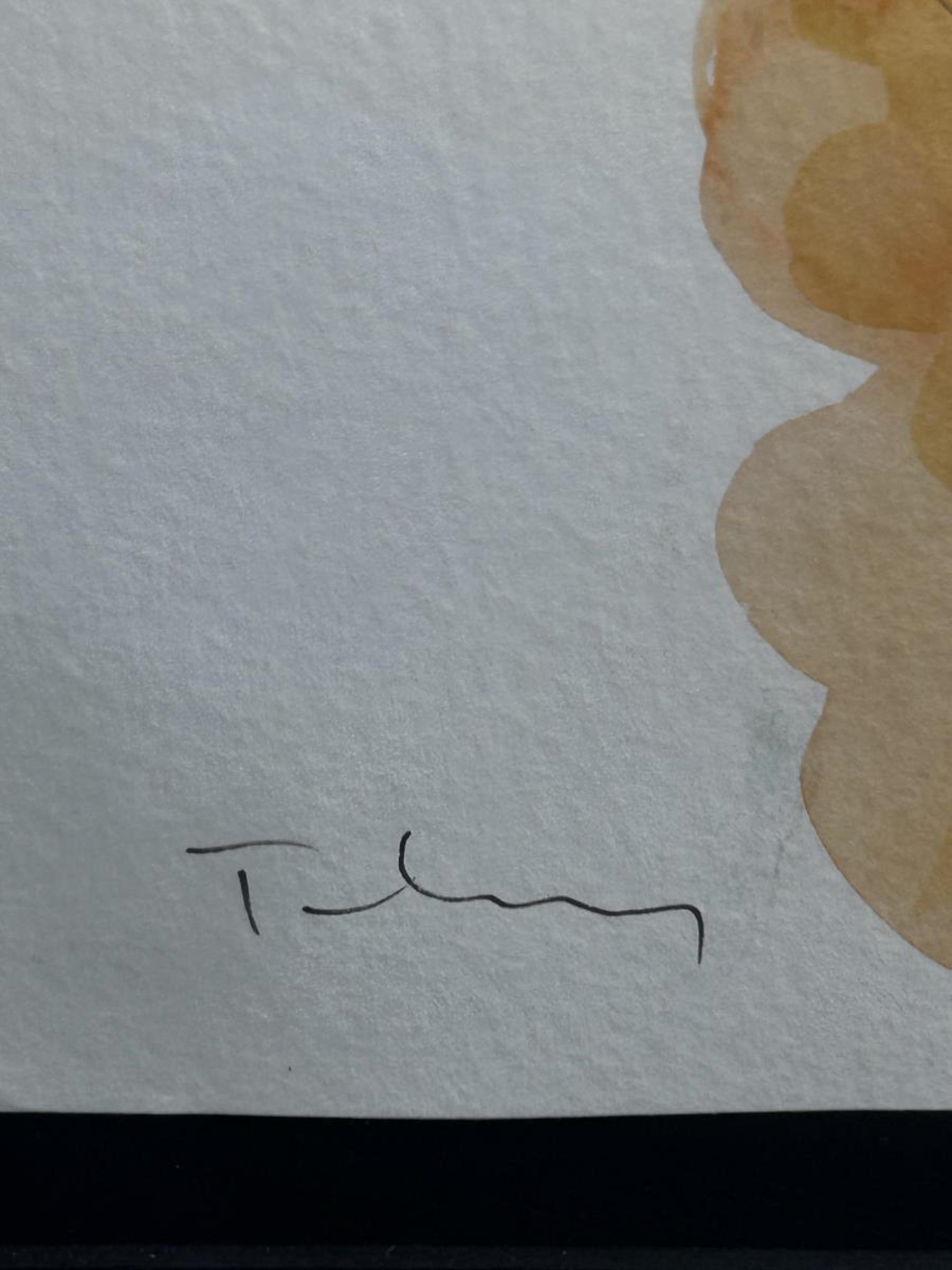 Itzchak Tarkay | SIGNED ITZCHAK TARKAY ORIGINAL WATERCOLOR PAINTING ...